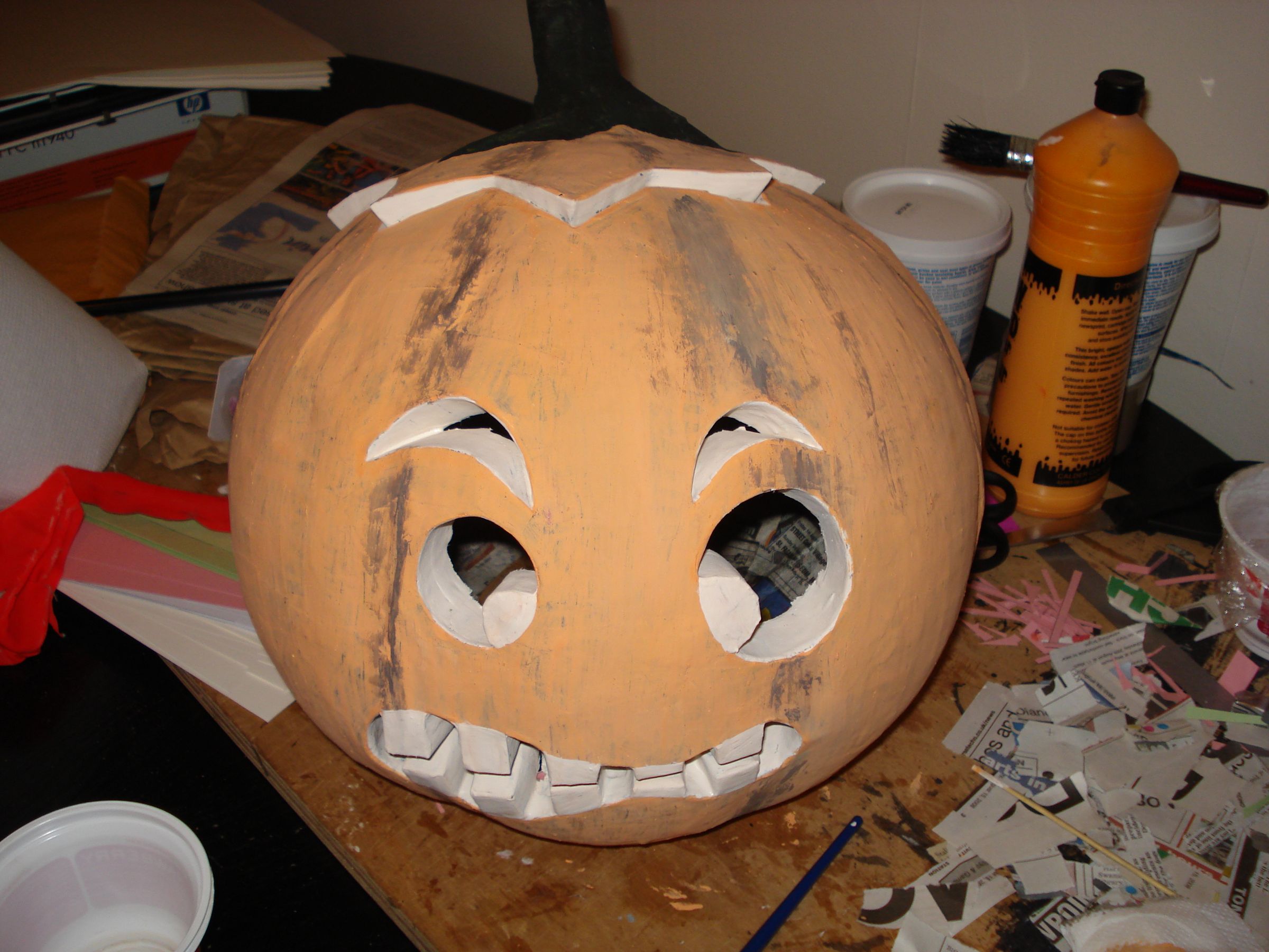 Pumpkin Head Halloween Costume : 6 Steps - Instructables