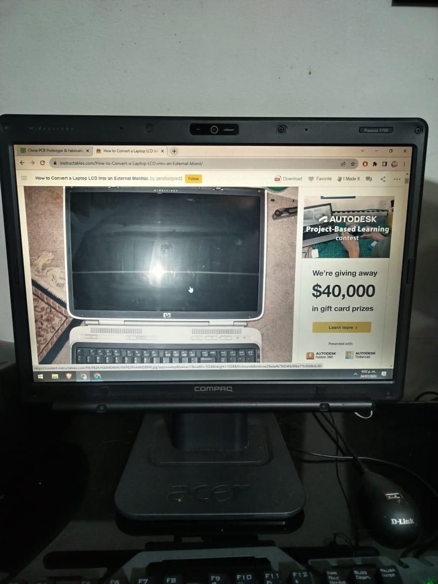 How to Convert a Laptop LCD Into an External Monitor. : 15 Steps (with ...