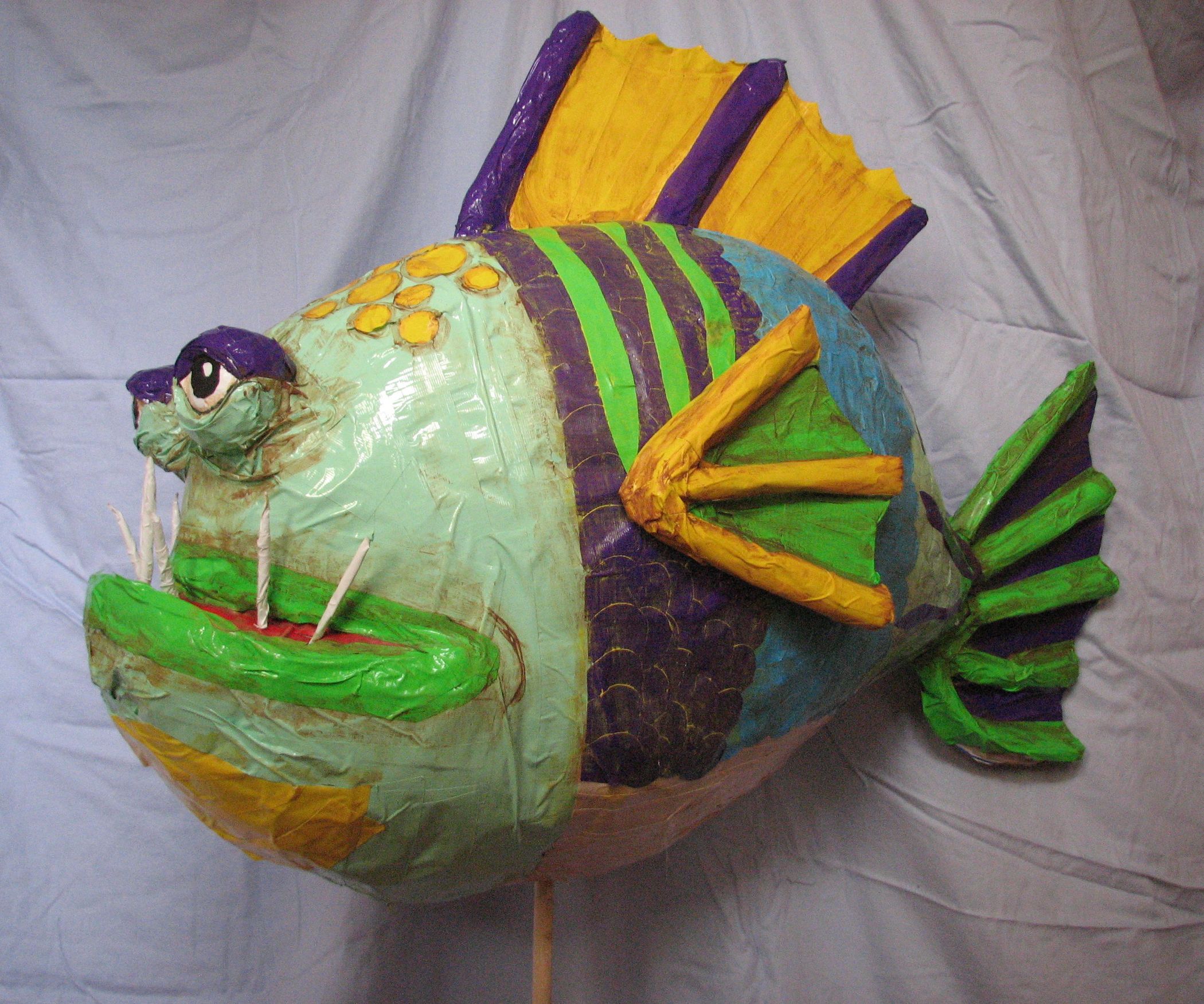 Giant Duct Tape Fish : 5 Steps (with Pictures) - Instructables