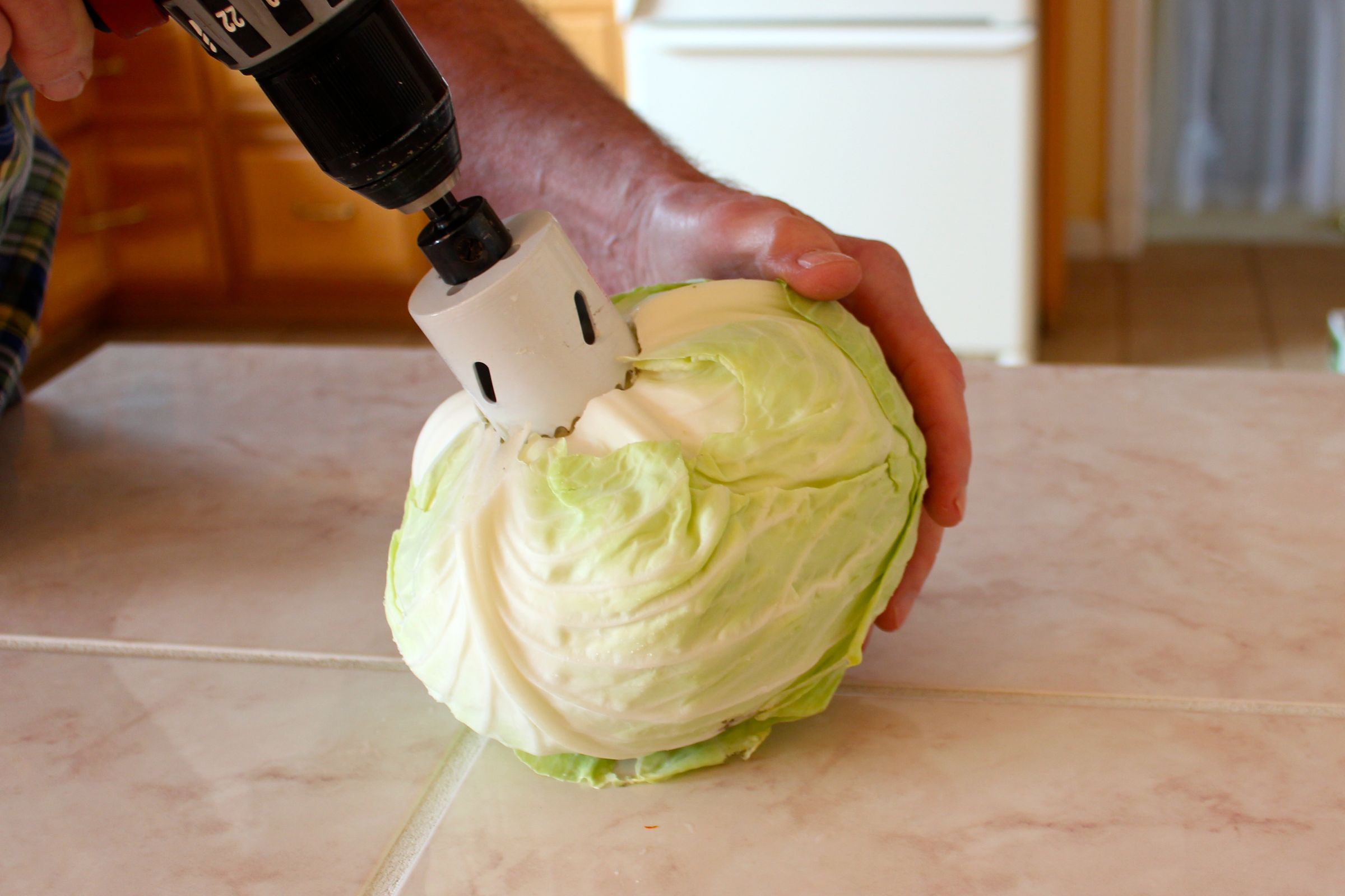 Hole Saw Cabbage Rolls : 6 Steps (with Pictures) - Instructables