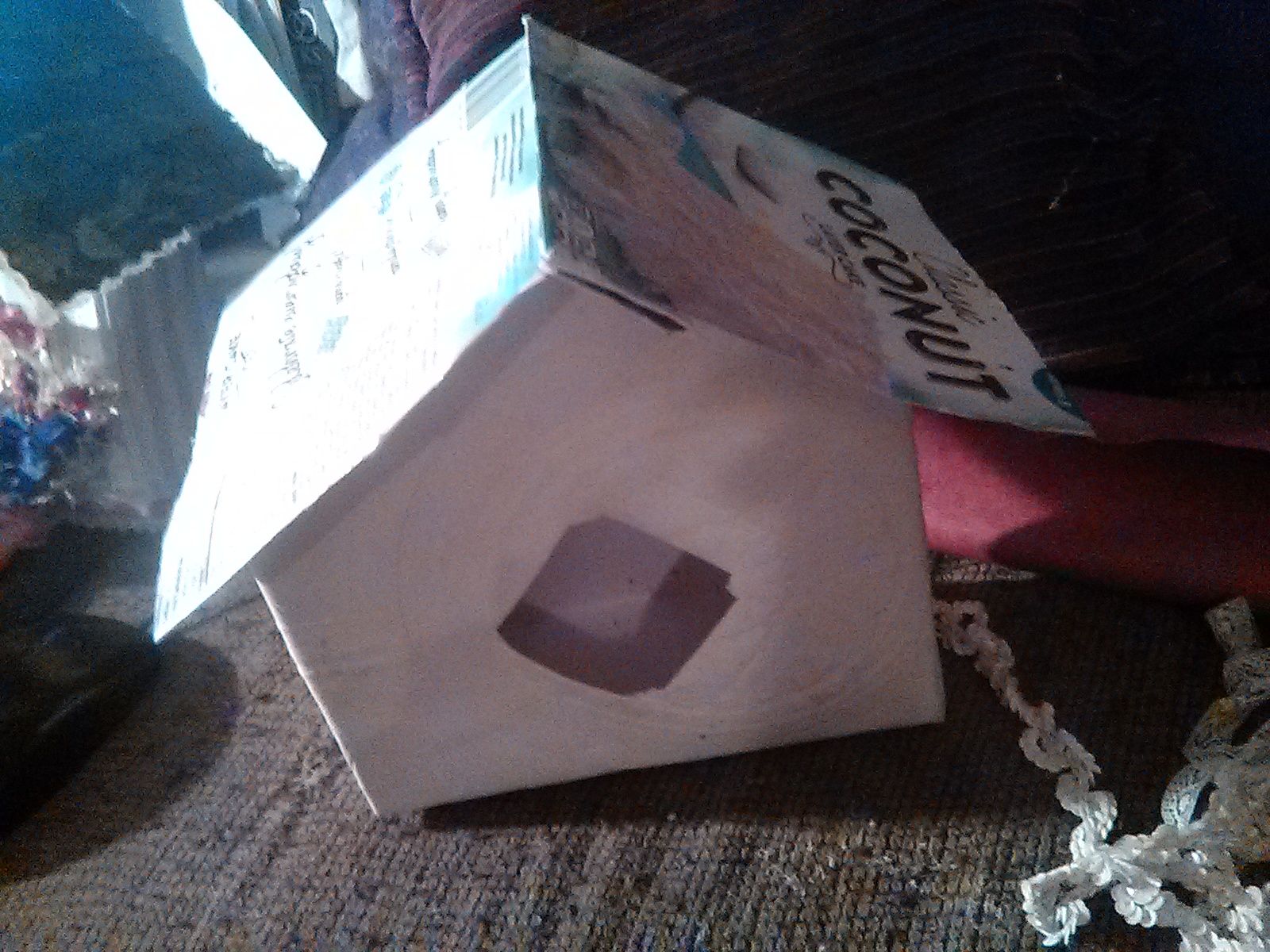 BIRD HOUSE MADE FROM FOOD CARTONS : 11 Steps (with Pictures ...