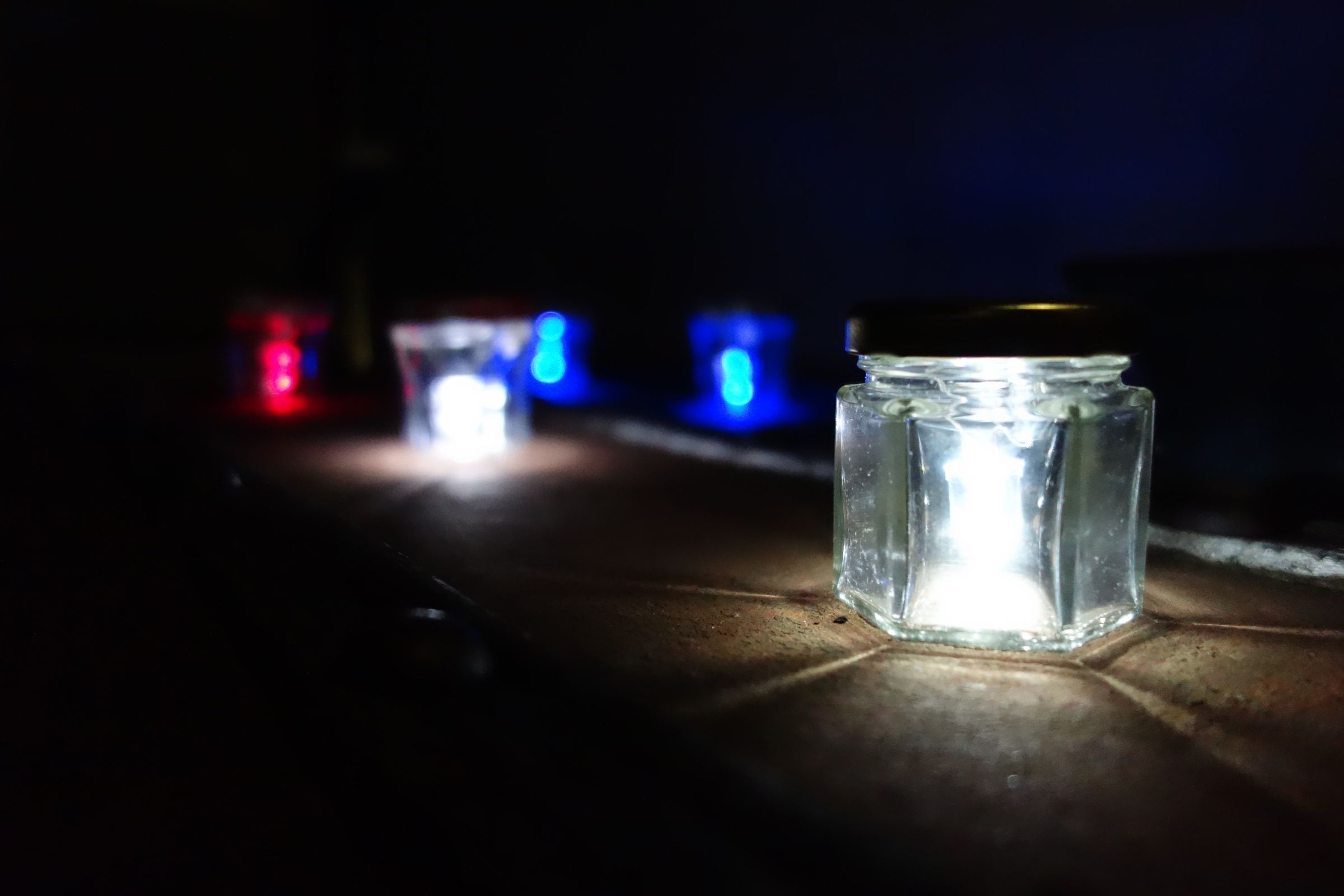 A Cute Little LED Jar (turn It on and Off by Turning It!) Named ...