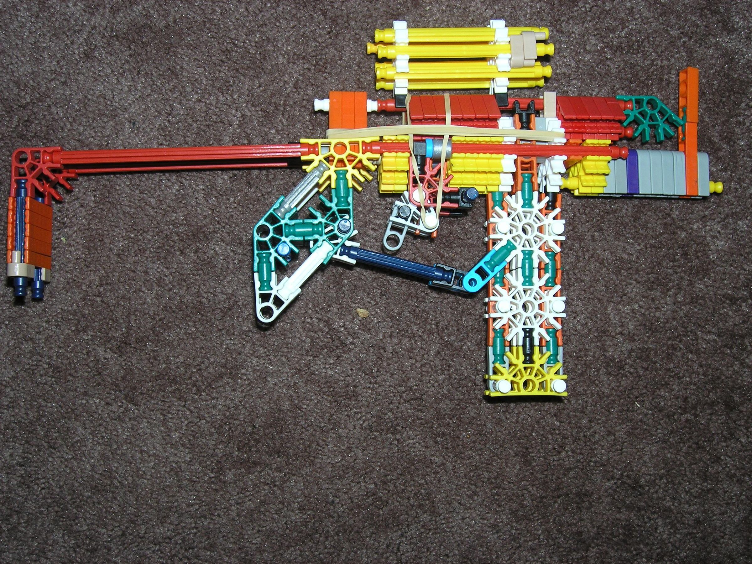 Knex Mp5 (Micro-Power 5) : 9 Steps - Instructables