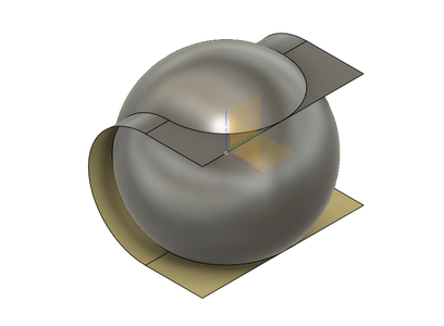 Airless Tennis Ball: Hyperbolic Mapping to a Sphere : 10 Steps (with ...