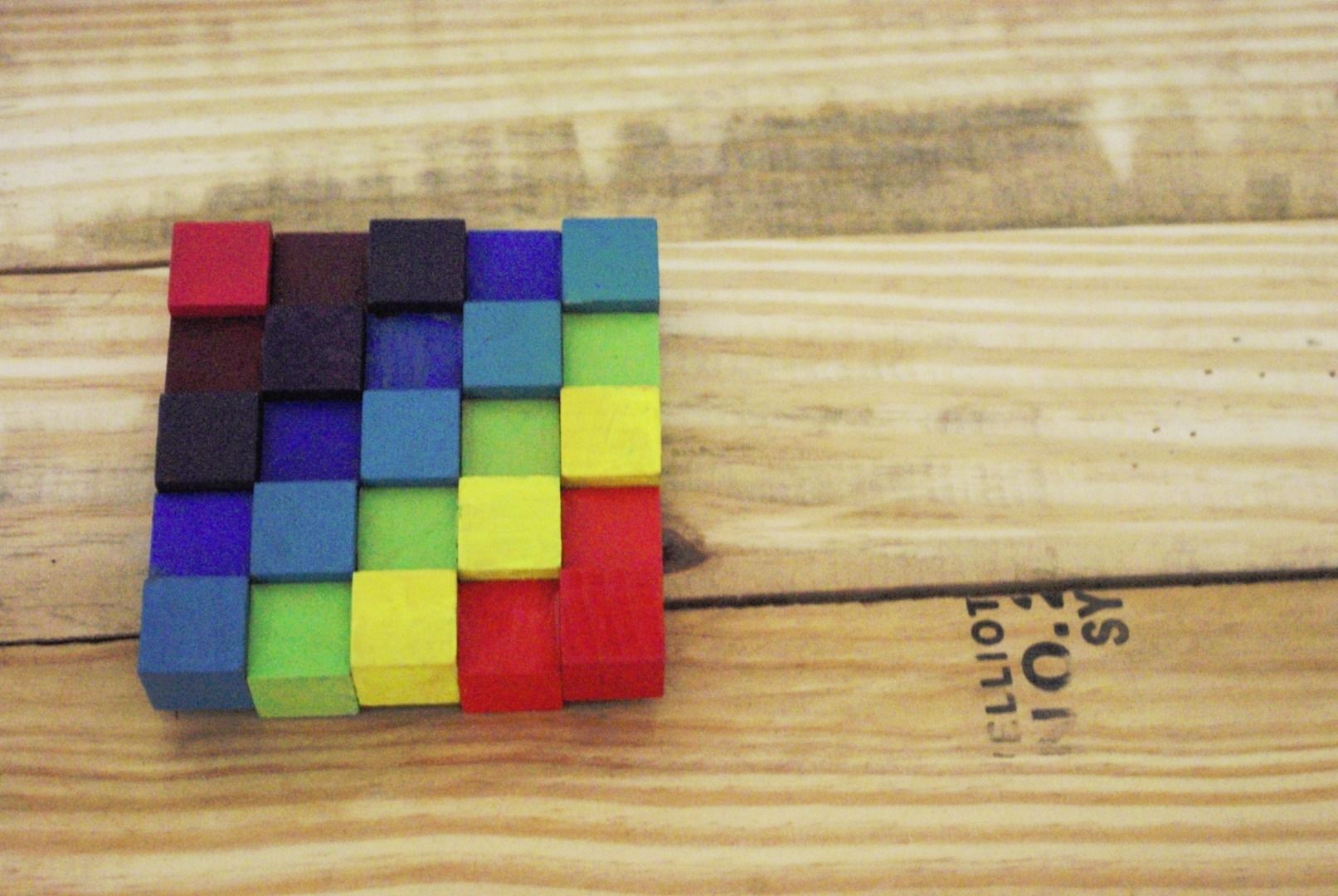 Rainbow Cube Coaster (with Pictures) - Instructables