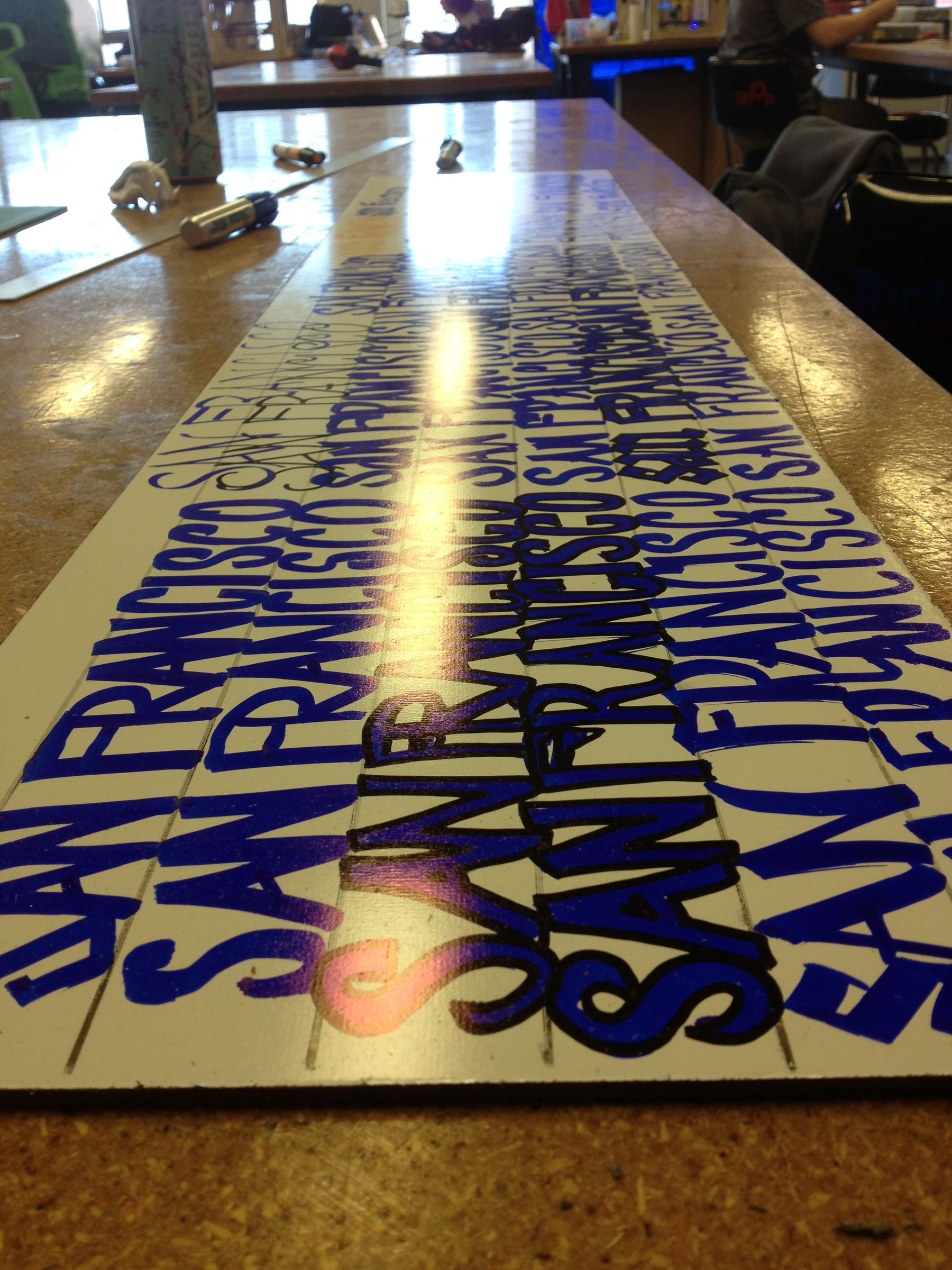 Making a Handwritten Sign Practice Board : 6 Steps - Instructables