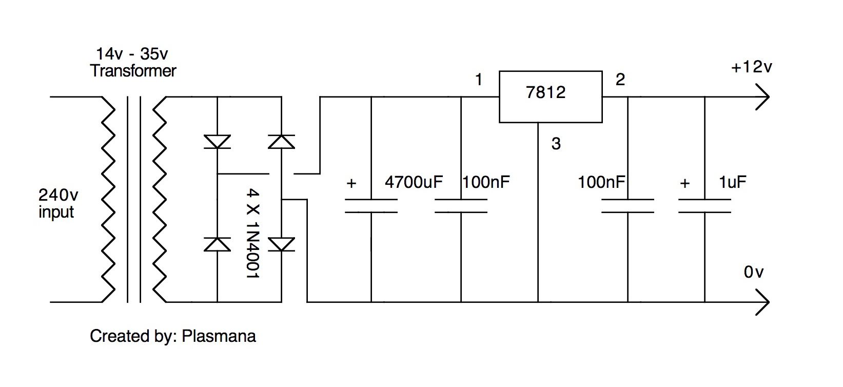 Make a Simple 12 Volt Power Supply : 6 Steps - Instructables