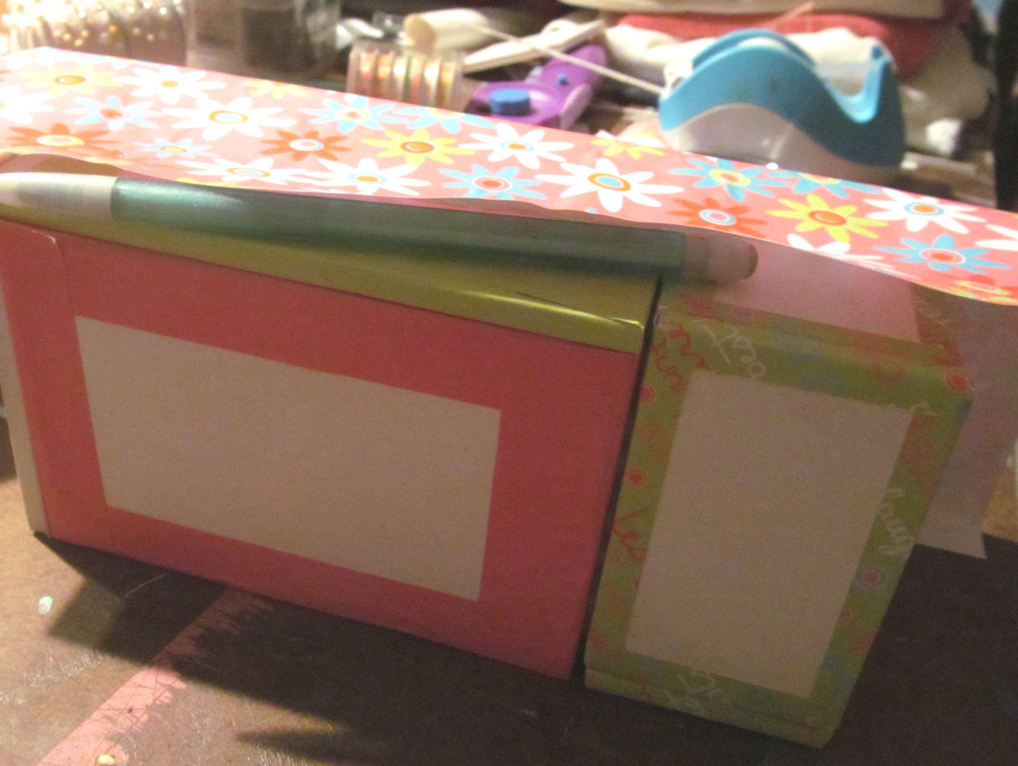 Scrapbook Paper Secret Compartment Box : 10 Steps - Instructables