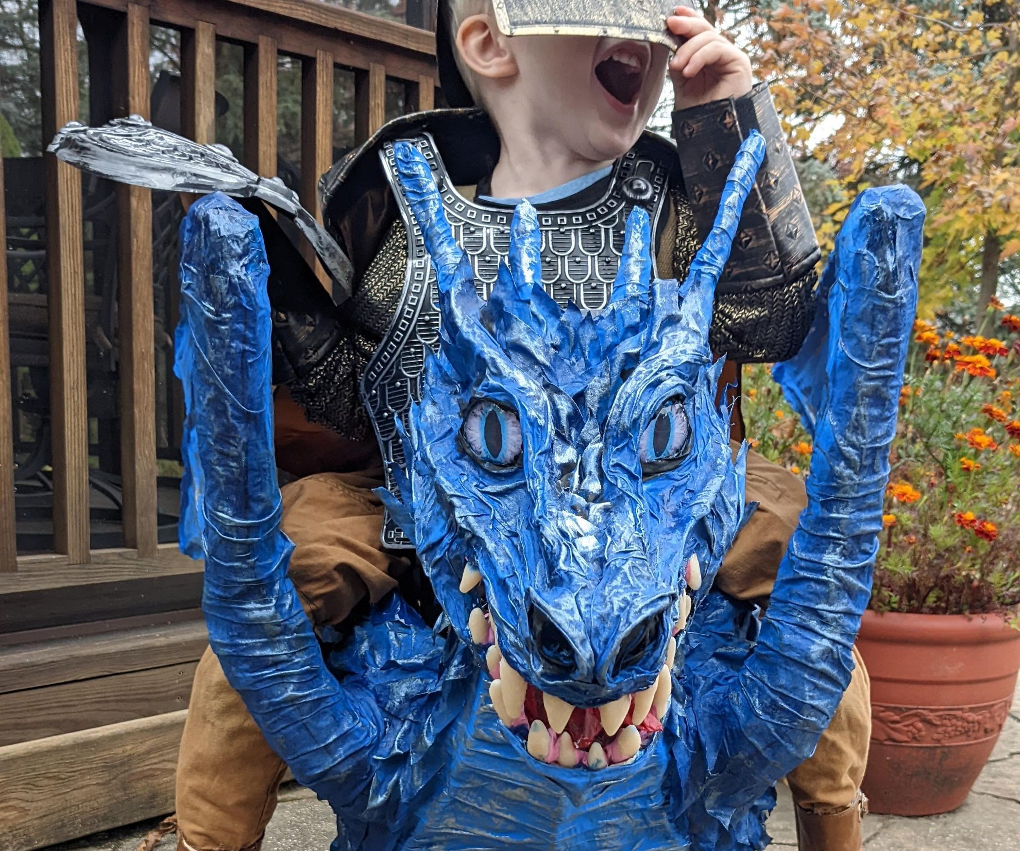 Toddler Dragonrider Costume : 7 Steps (with Pictures) - Instructables