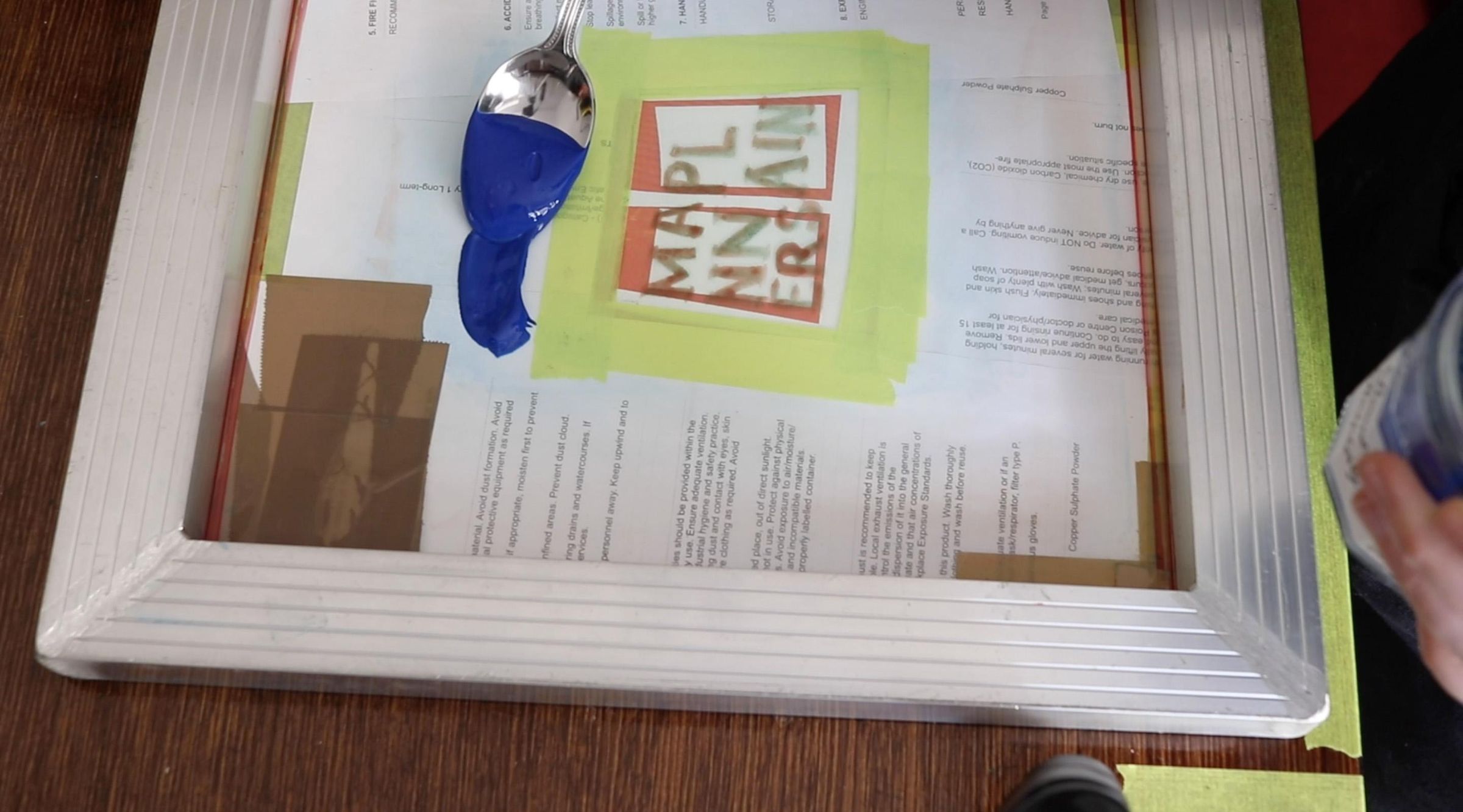 Easy Stencil Screen Printing : 8 Steps - Instructables