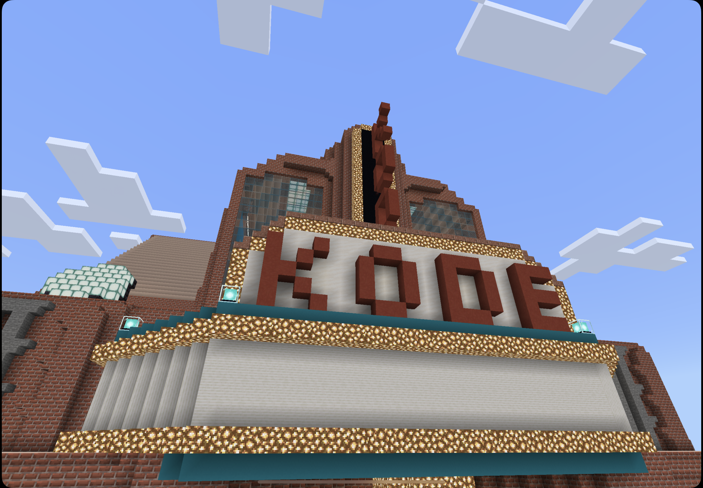 Movie Theater Outside Minecraft