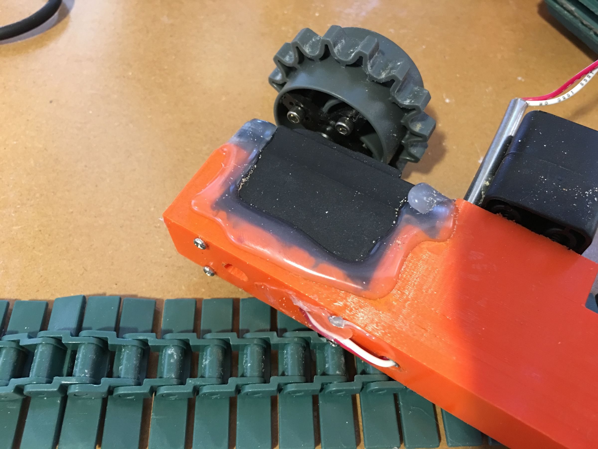 3D Printed Custom Vex Tank Tread System : 9 Steps (with Pictures ...
