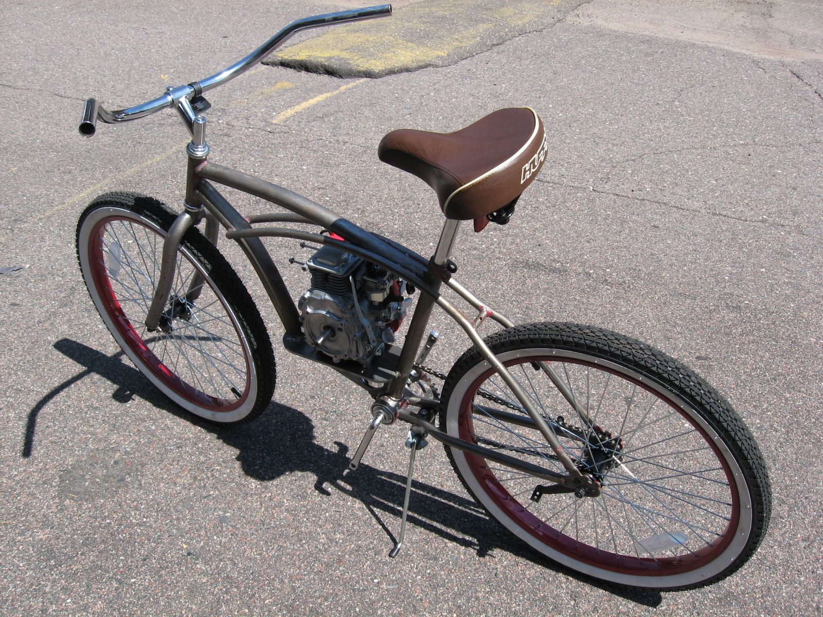 Motorized Bicycle DIY: the Hard Way : 10 Steps (with Pictures ...