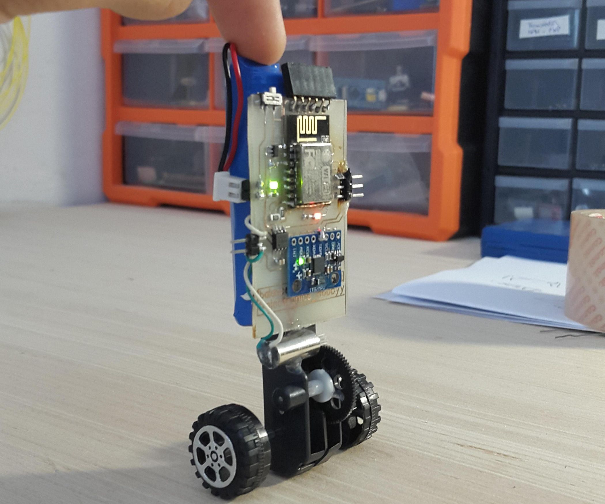 Tiny Two Wheel Balanced Robot : 3 Steps - Instructables