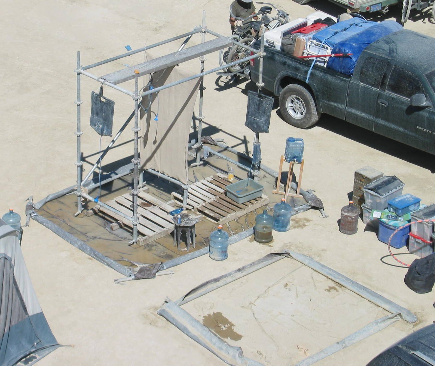 Burning Man Shower Ideas