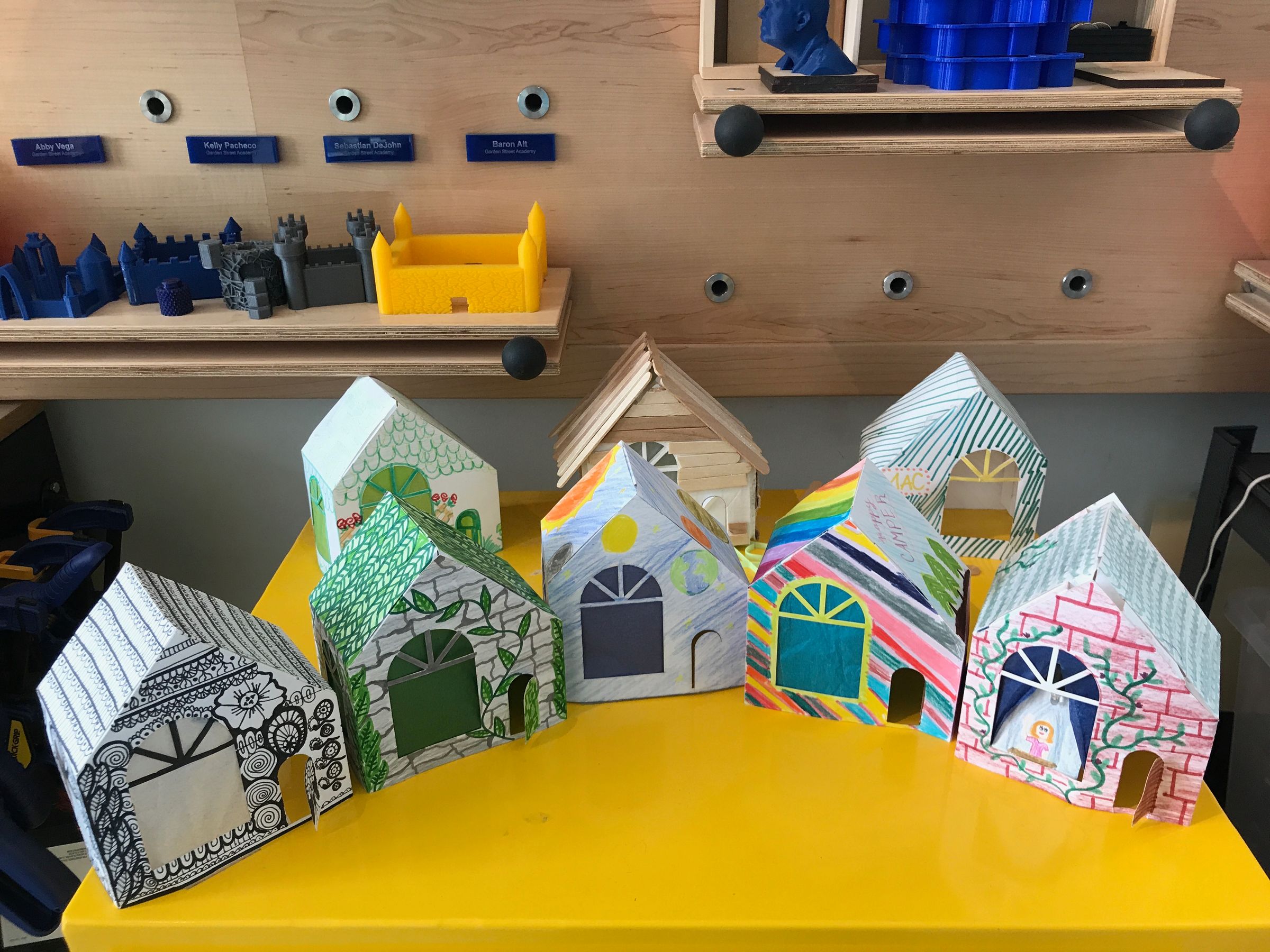 Paper House Craft For School Project