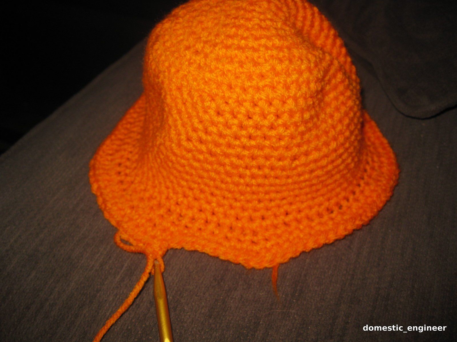 Simple Orange Sun Hat - Instructables