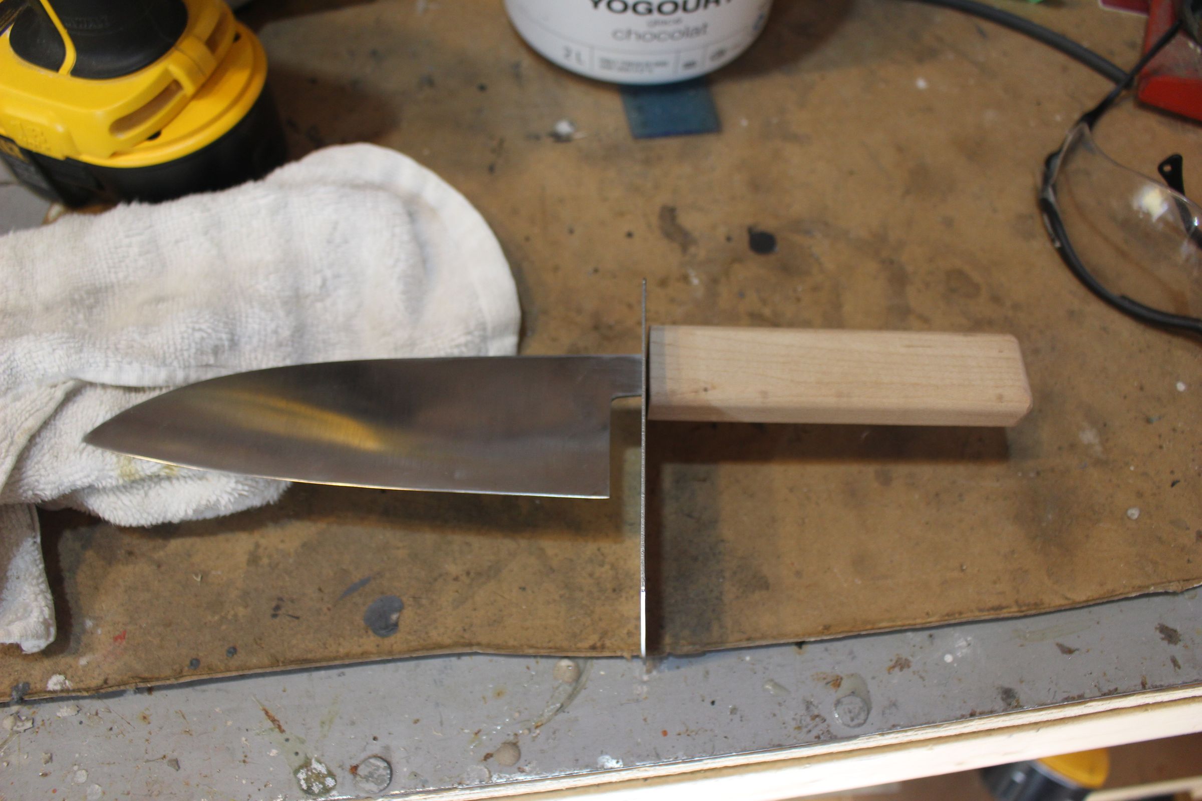 Making a Kitchen Knife From a Machete : 12 Steps (with Pictures ...
