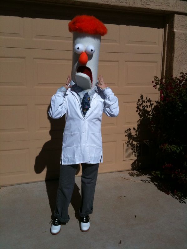 Beaker Muppets Halloween Costume (with Pictures) - Instructables