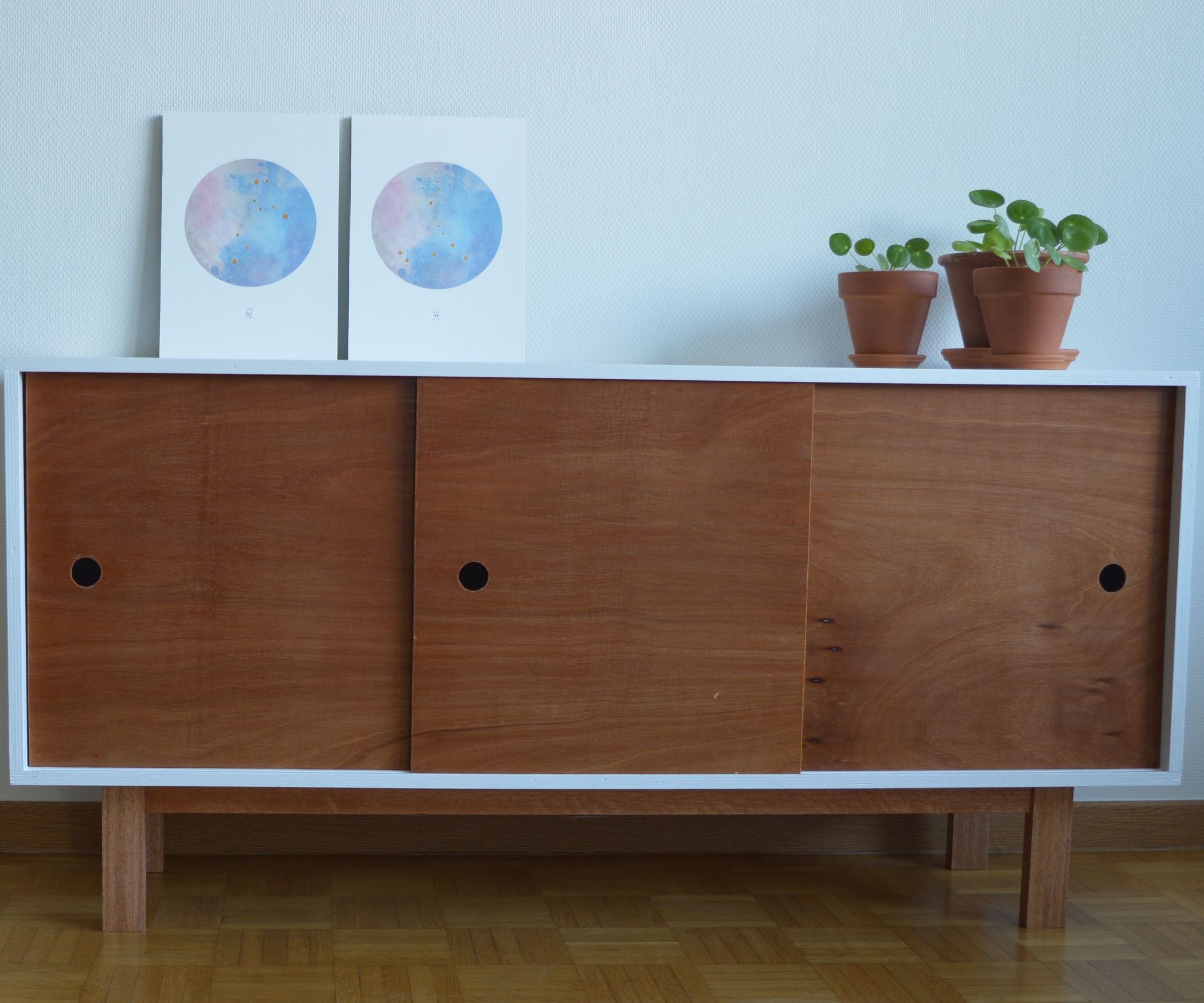 Modern Console Cabinet : 8 Steps (with Pictures) - Instructables