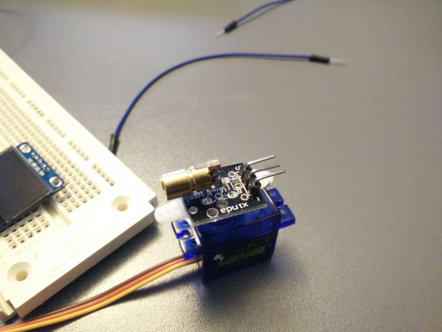 LinkIt ONE Joystick Laser Pointer : 5 Steps - Instructables