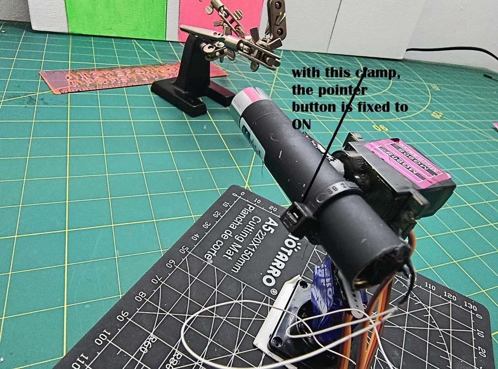 Clock With Laser Projector! - Visuino - Visual Development for Arduino