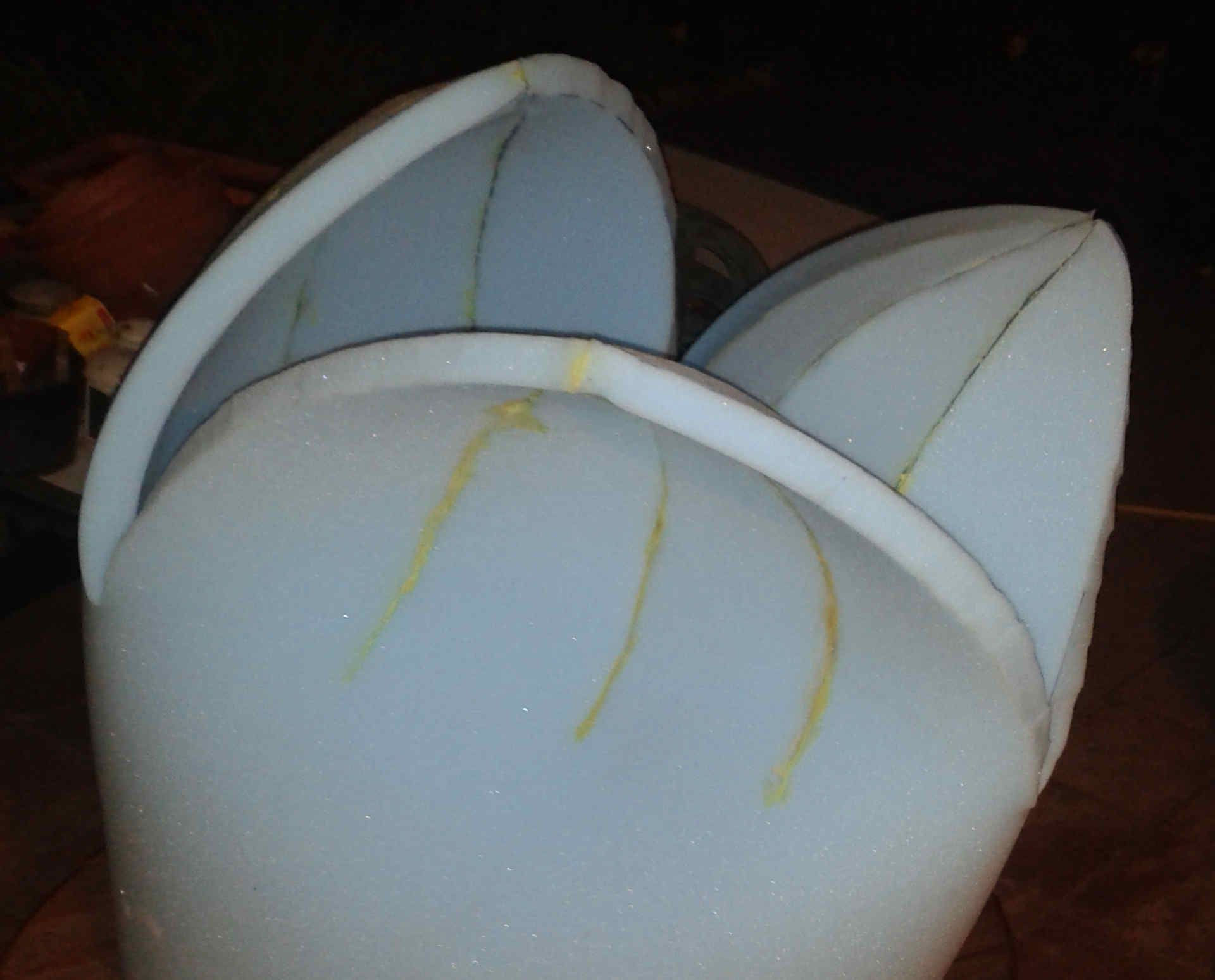 Calculate and Draw Gores for a Quassi Semi-sphere or Dome. 2D to 3D ...