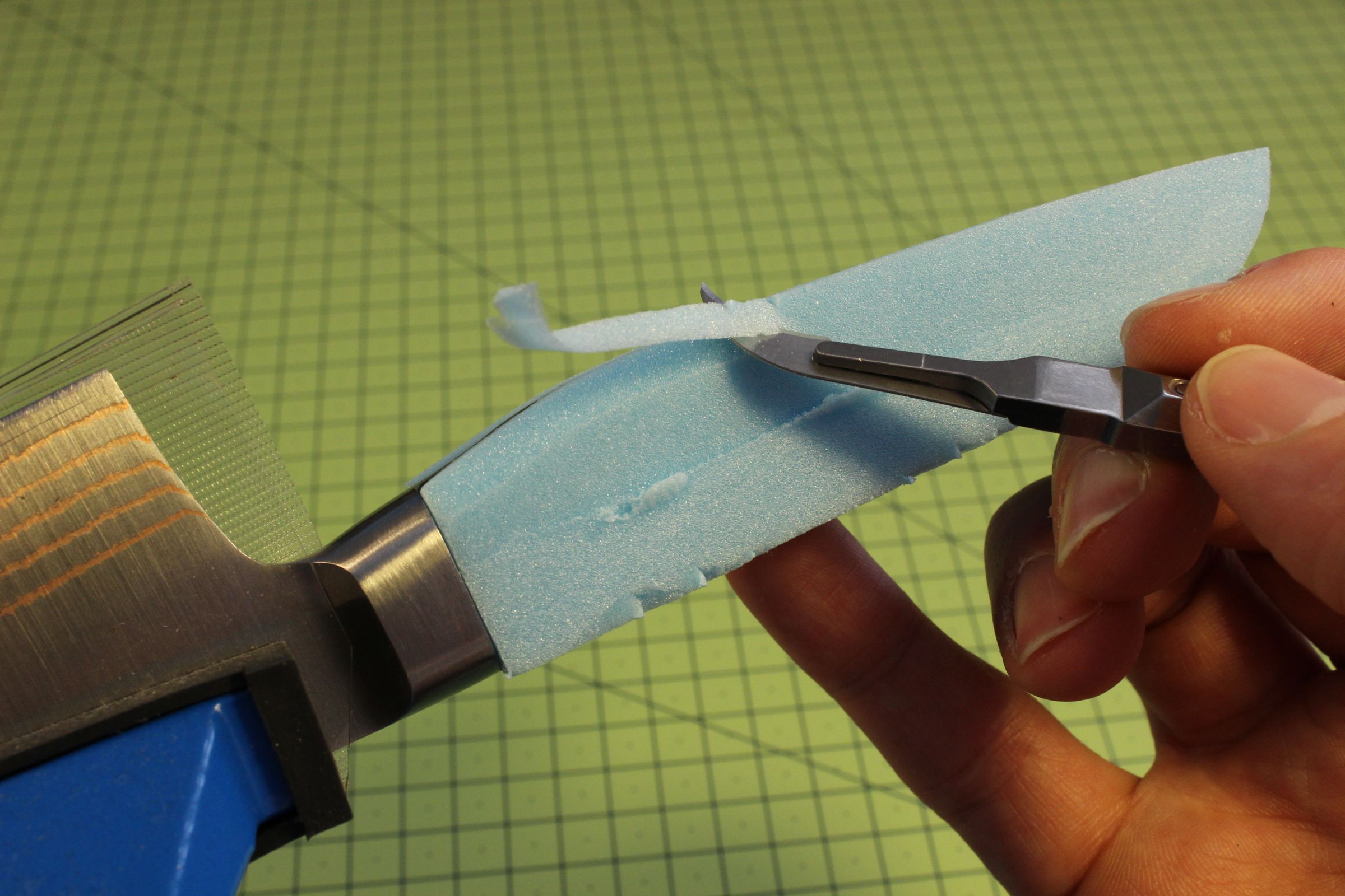 Designed by Touch: a Dual Polymer Knife Handle : 11 Steps (with ...