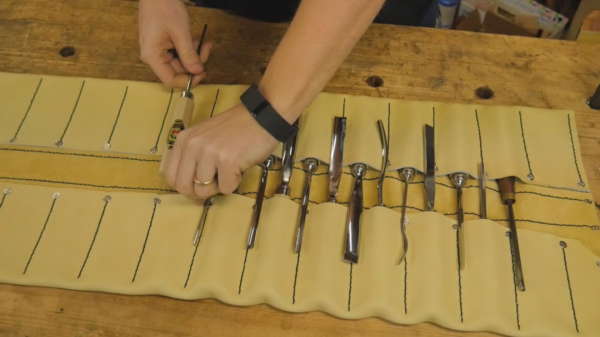 Make a Leather Tool Roll : 6 Steps (with Pictures) - Instructables