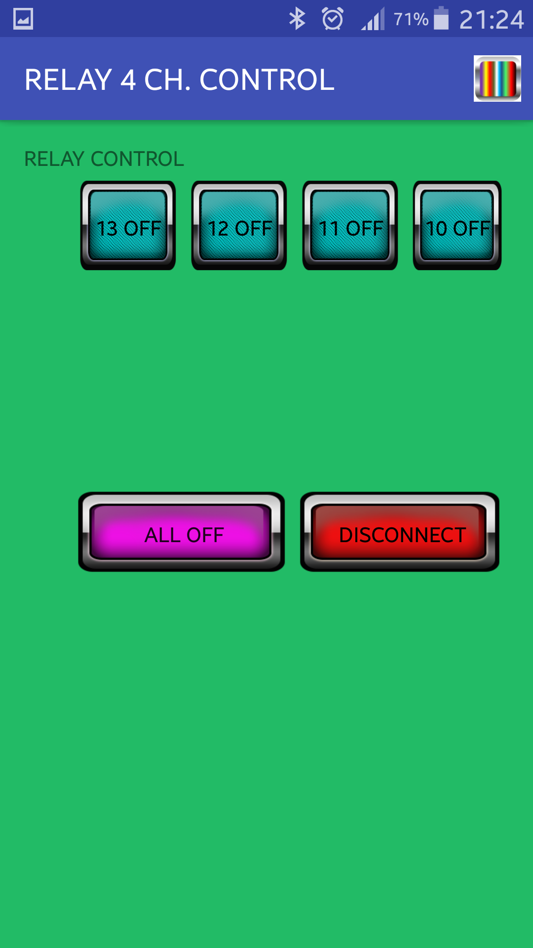 ARDUINO – BLUETOOTH 4 CHANELL APPS. : 4 Steps - Instructables