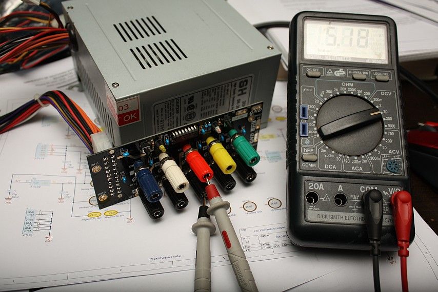 ATX Power Supply - the Elegant Way to Adapt to Benchtop Use... : 3 ...