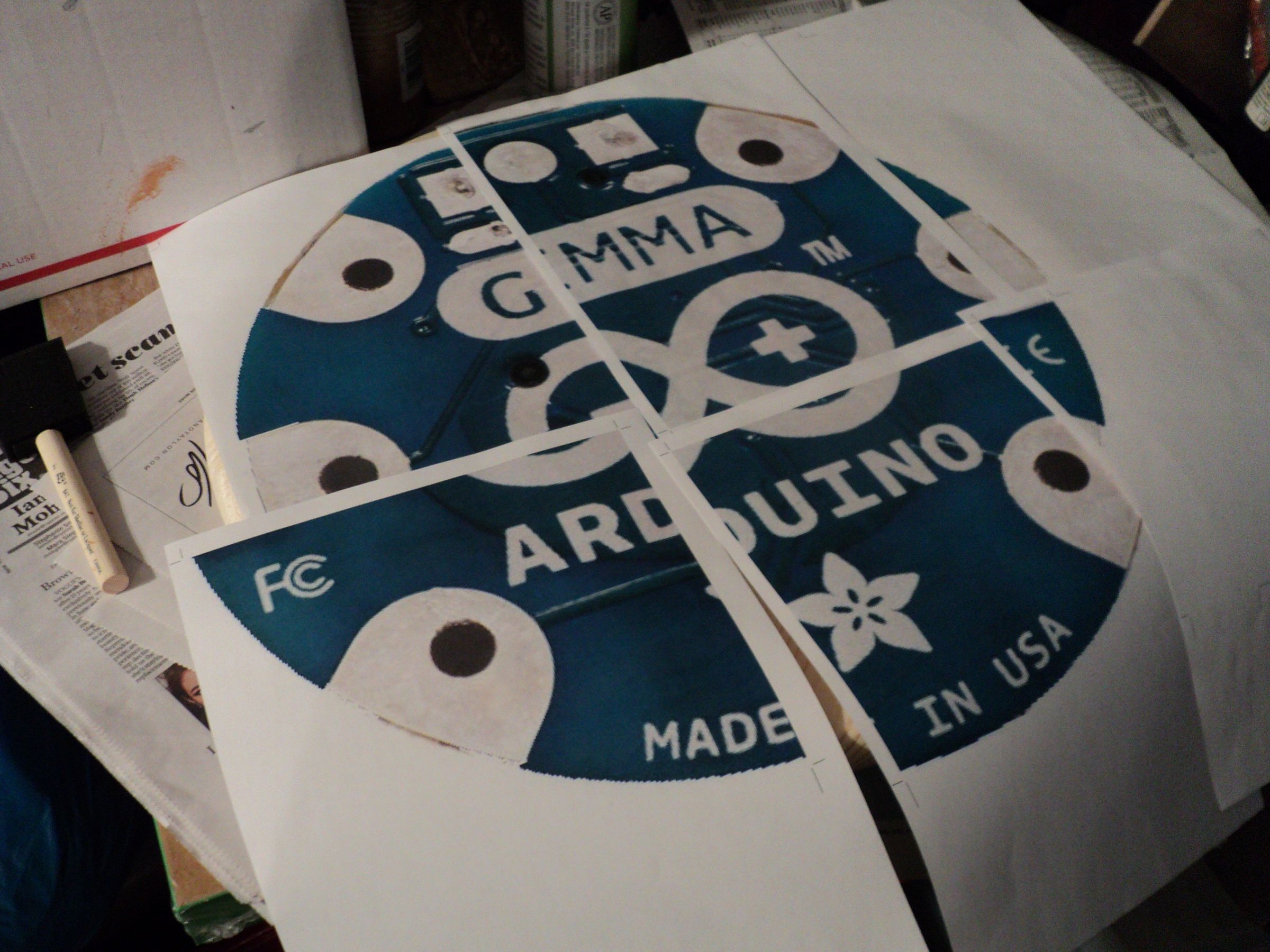 Giant Arduino GEMMA Side Table : 5 Steps (with Pictures) - Instructables