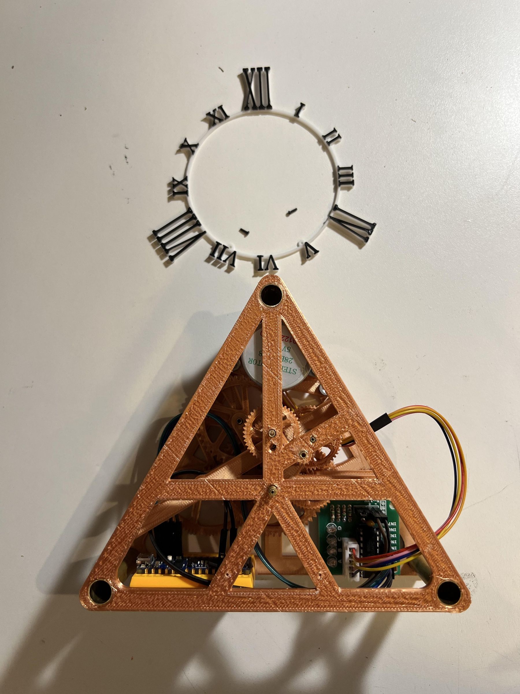 Triangulum - 3D Printed 3-Hand Clock : 16 Steps (with Pictures ...