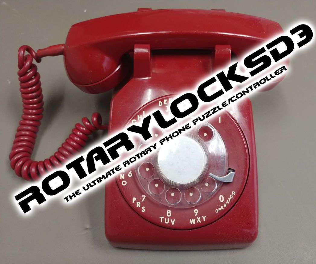 The ULTIMATE Rotary Phone Puzzle / Controller for Escape Rooms, Info ...
