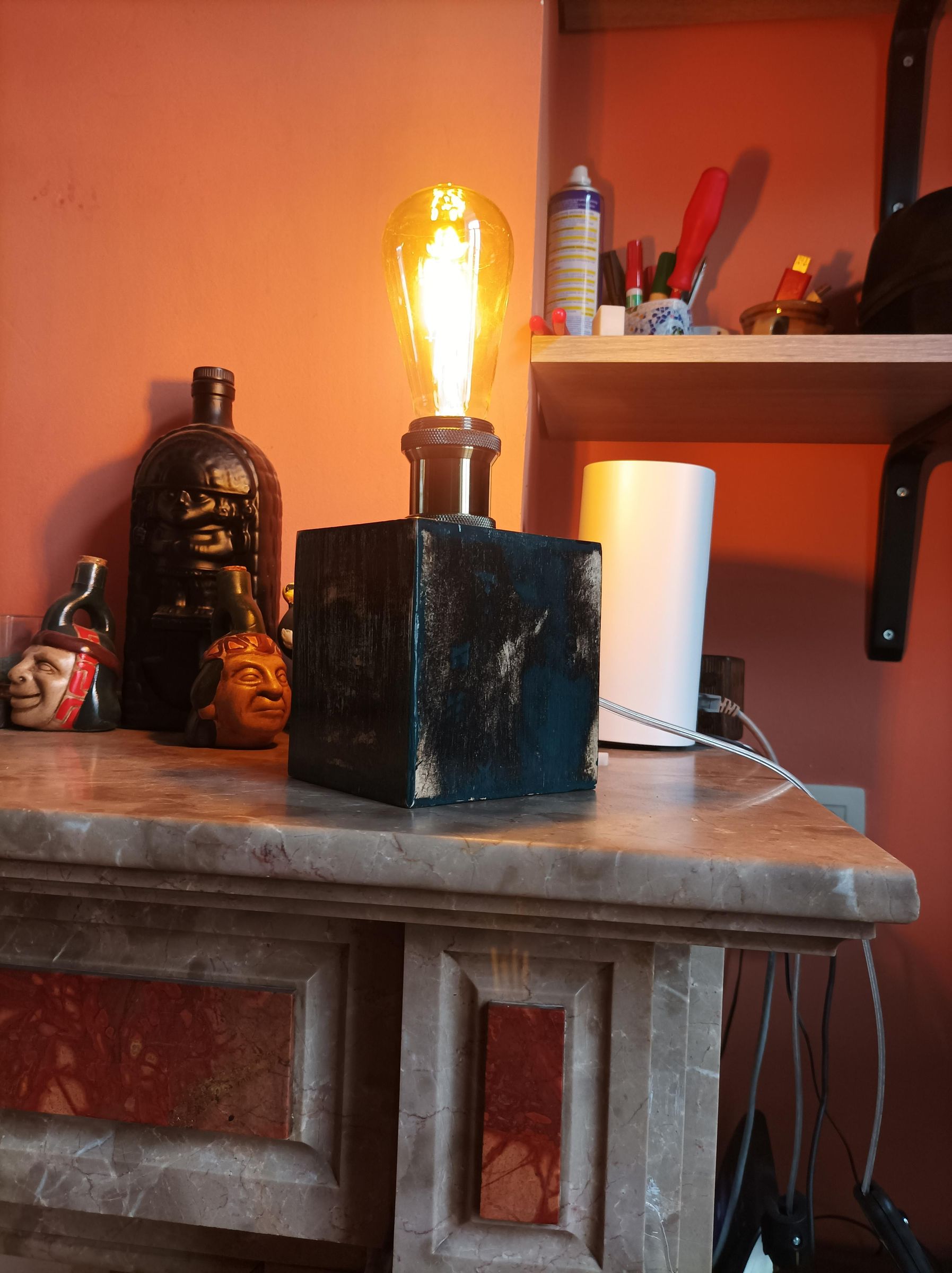 Design Lamps From Pallet Blocks : 6 Steps - Instructables