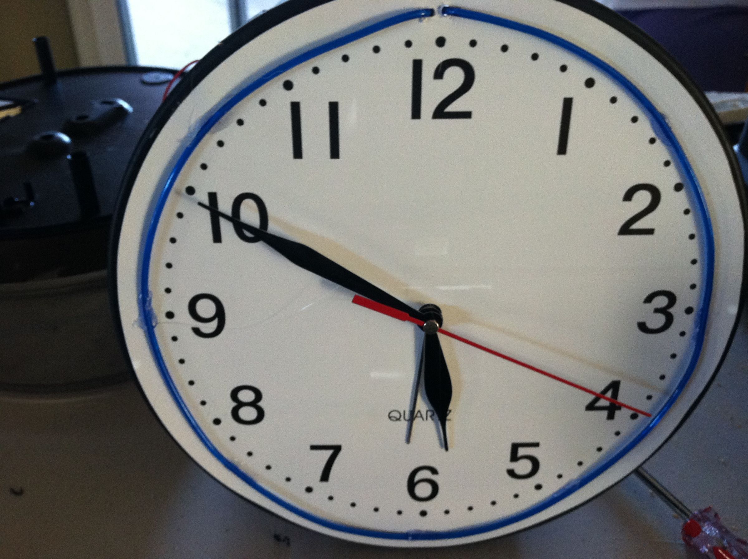 El Wire Clock : 3 Steps (with Pictures) - Instructables