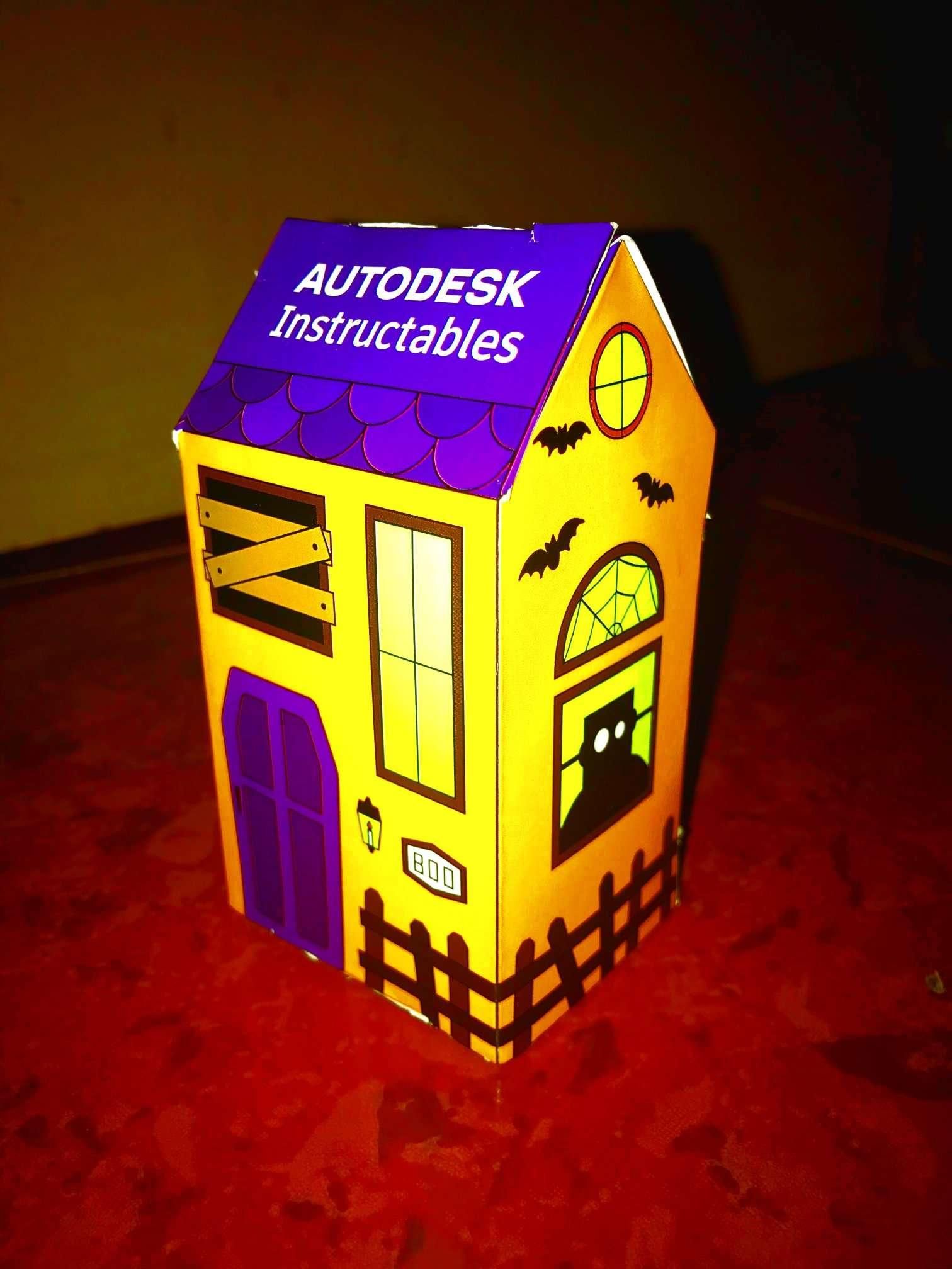 Free Halloween Haunted House Papercraft : 7 Steps (with Pictures ...