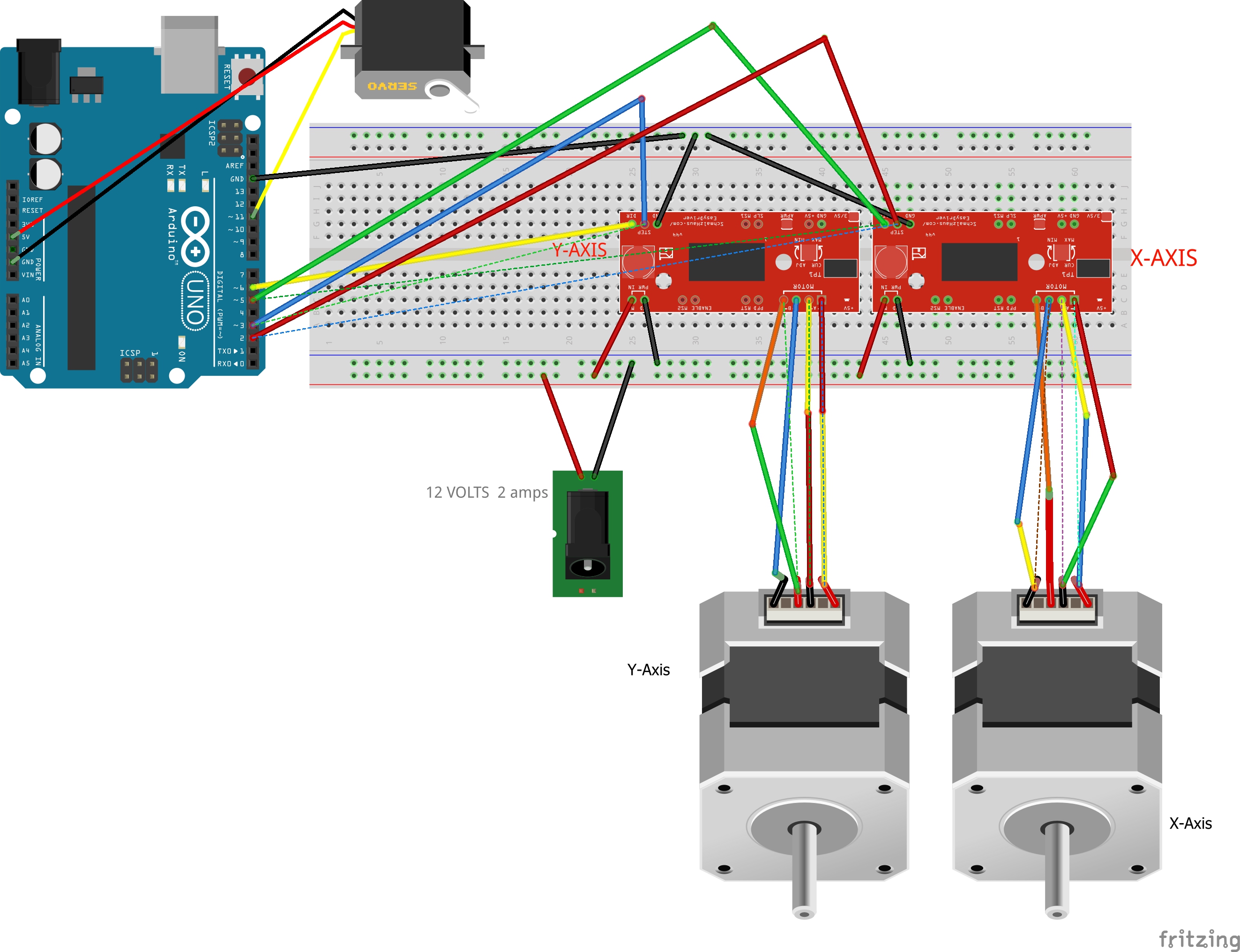 A Simple DIY Arduino Controlled CNC Machine Pen Plotter or PCB Mill for ...