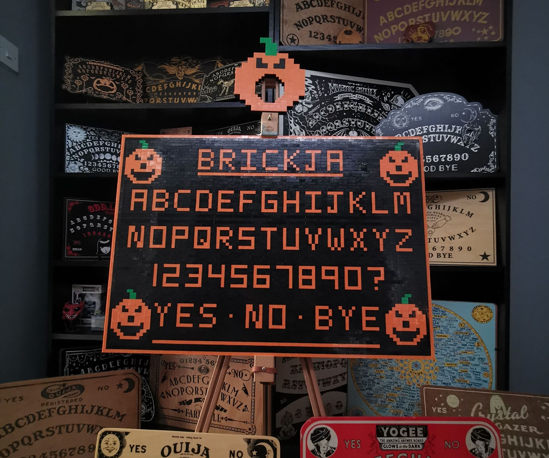 Brickja Halloween Lego Ouija Board 9 Steps With Pictures