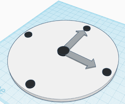 How to Make a Simple Analog Clock in TinkerCad : 6 Steps - Instructables