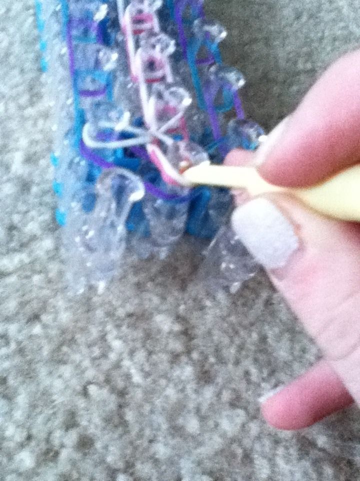 Rainbow Loom Raindrop Pattern