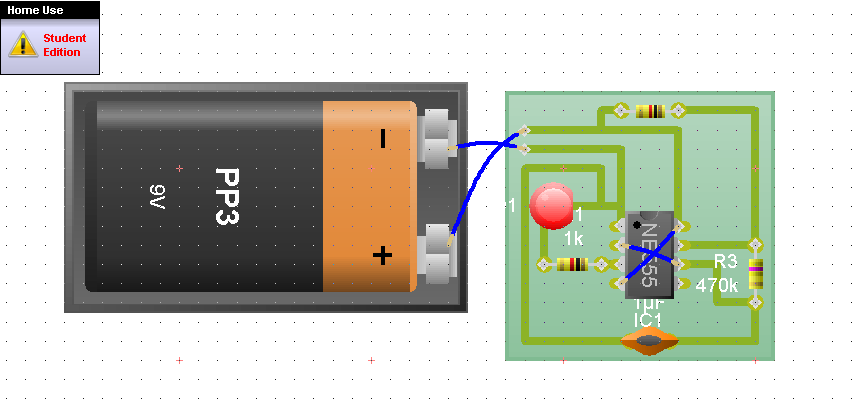 555 Timer Flashing Led 3 Steps Instructables