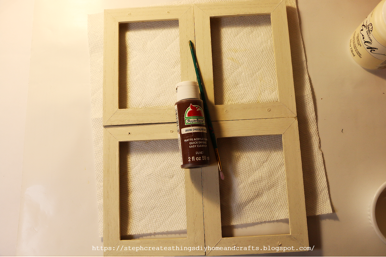Fall Faux Window Design Using Picture Frames From Dollar Tree : 9 Steps ...