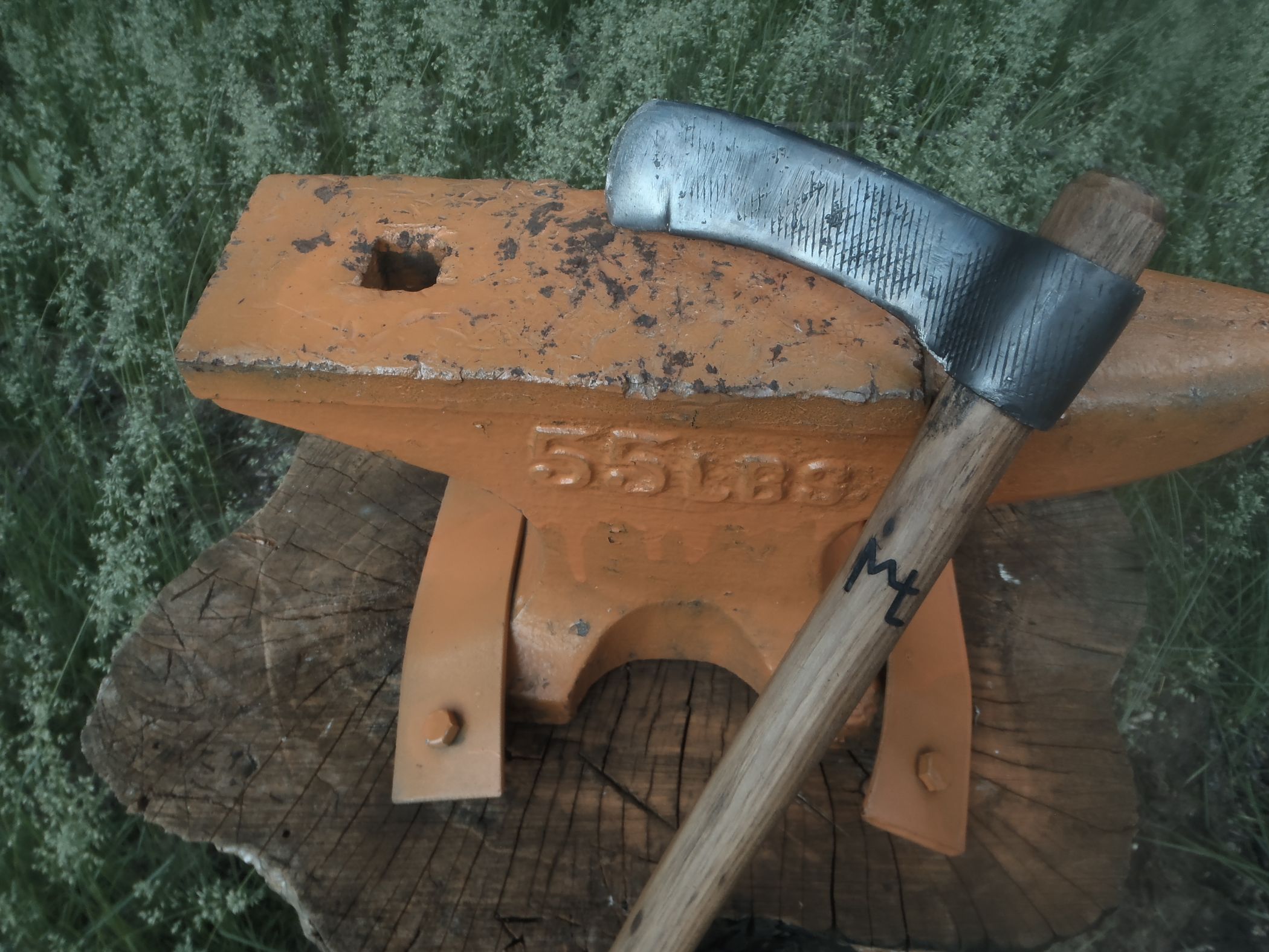 How to Make a Forge Welded Tomahawk - Instructables
