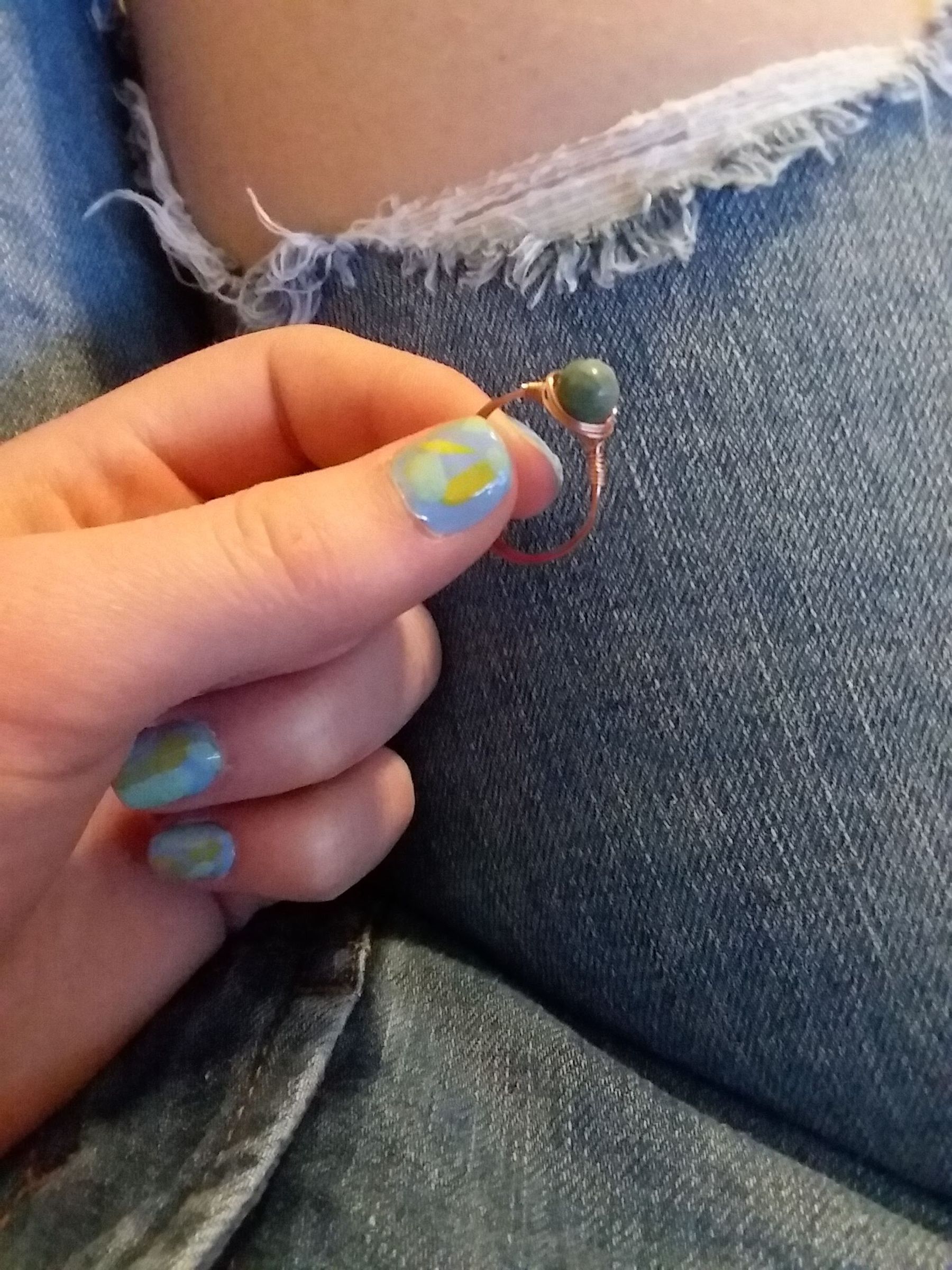 How to Make a Simple Wire Wrapped Ring : 11 Steps (with Pictures ...