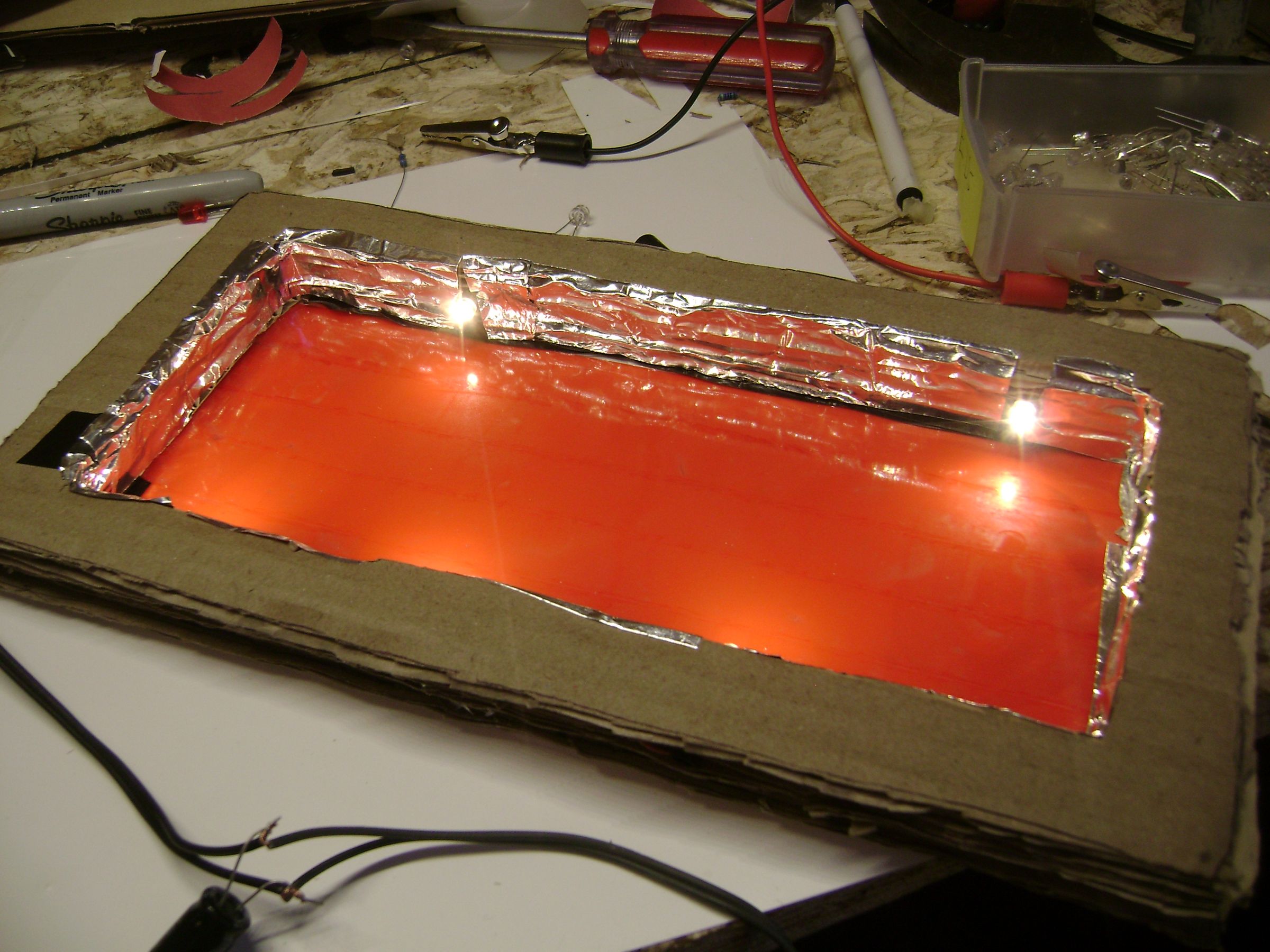 Simple LED Backlit Sign : 14 Steps (with Pictures) - Instructables