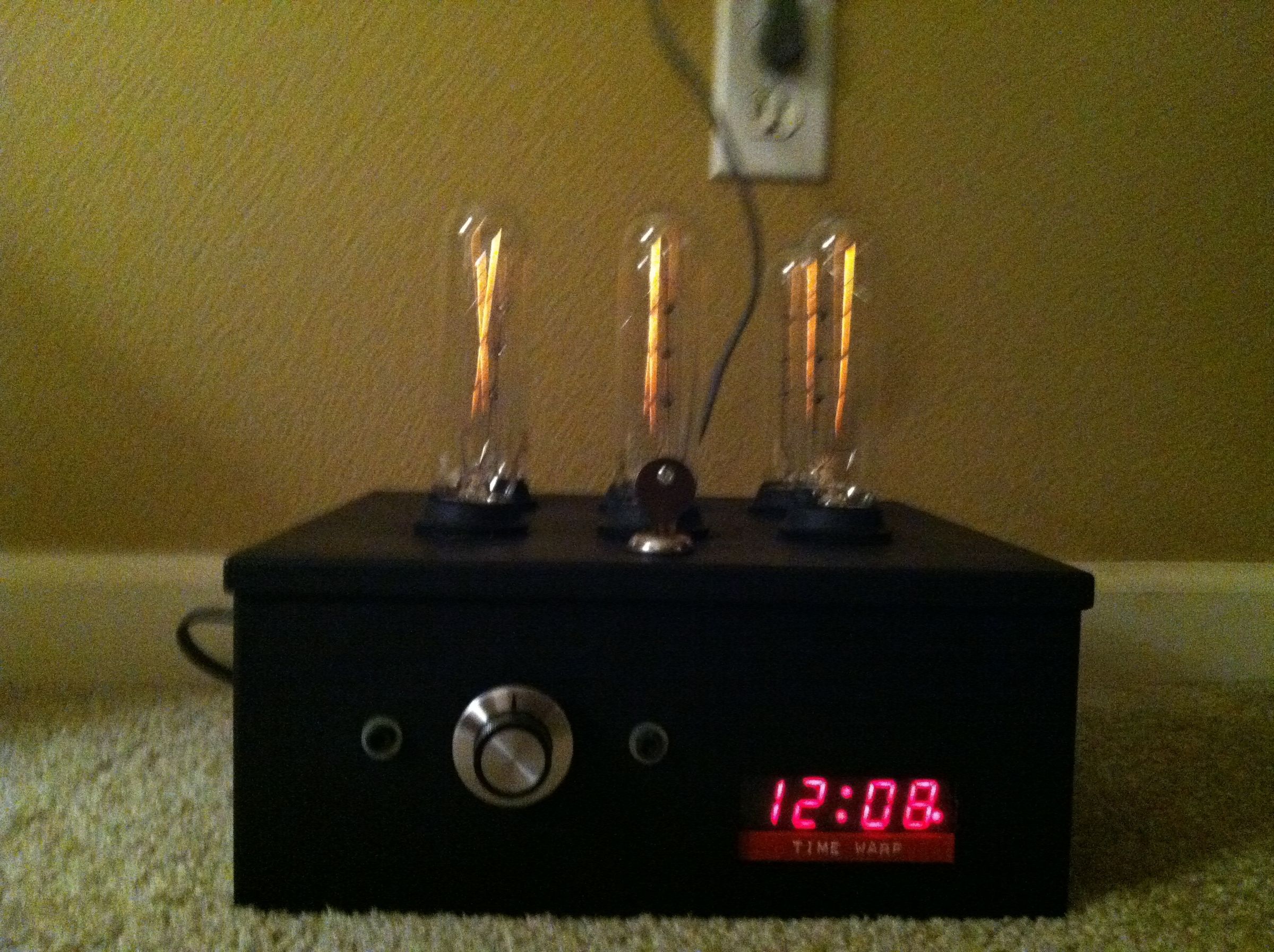 Mad Scientist Time Machine Lamp - Instructables