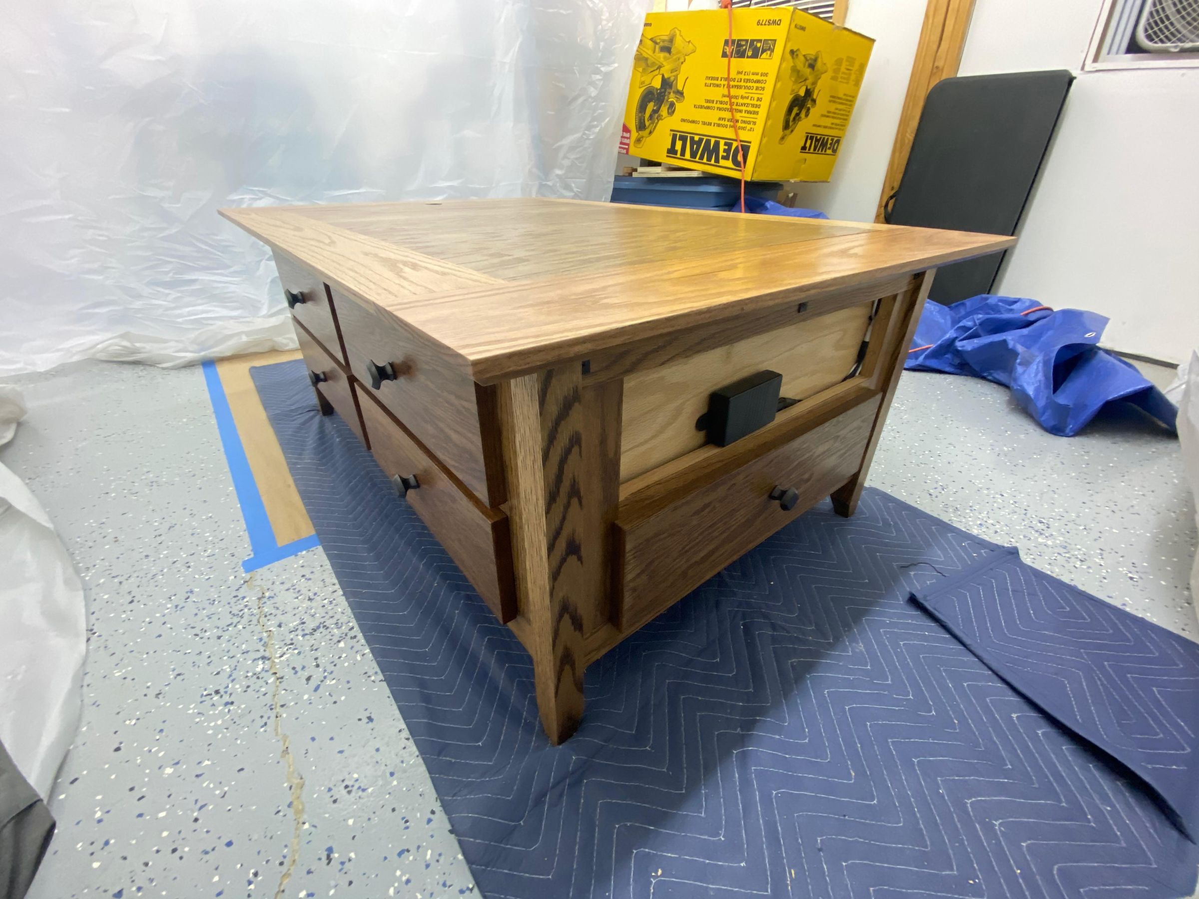 Gaming Coffee Table With Hidden Gaming Area : 4 Steps (with Pictures ...