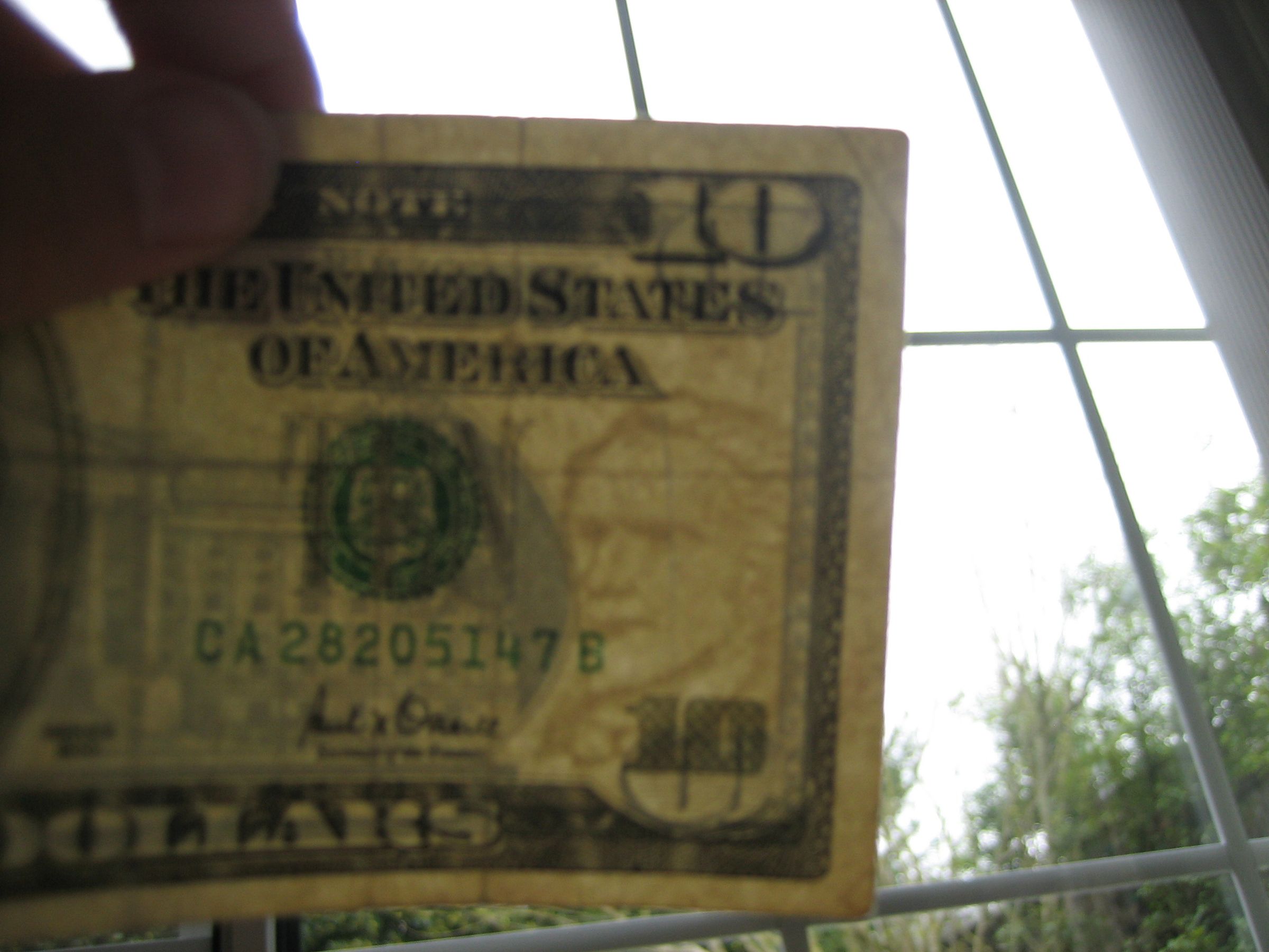 Dollar Bill Test - Instructables