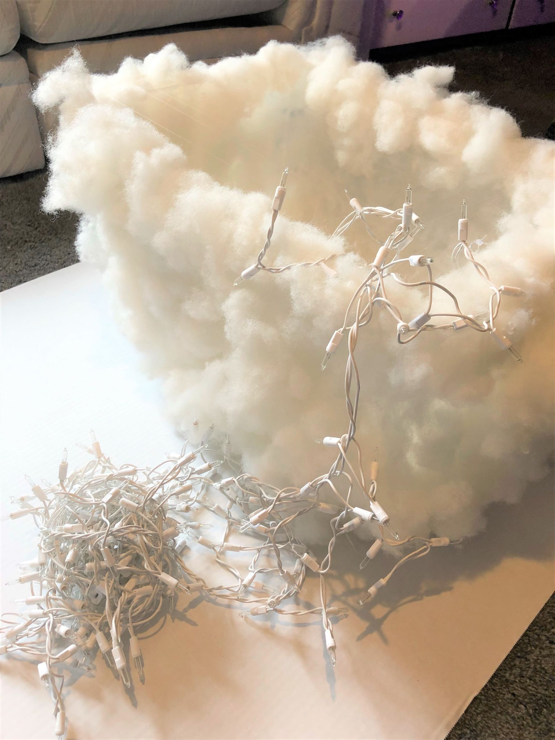 DIY Giant Cloud Lamp : 11 Steps (with Pictures) - Instructables